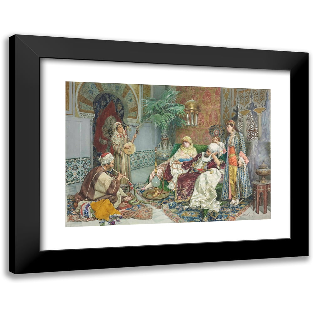Ettore Simonetti 14x11 Black Modern Framed Museum Art Print Titled ...