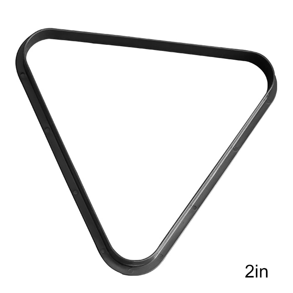 Ettsollp 1.8/2/2.5inch Plastic Pool Ball Billiard Table Triangle Rack ...