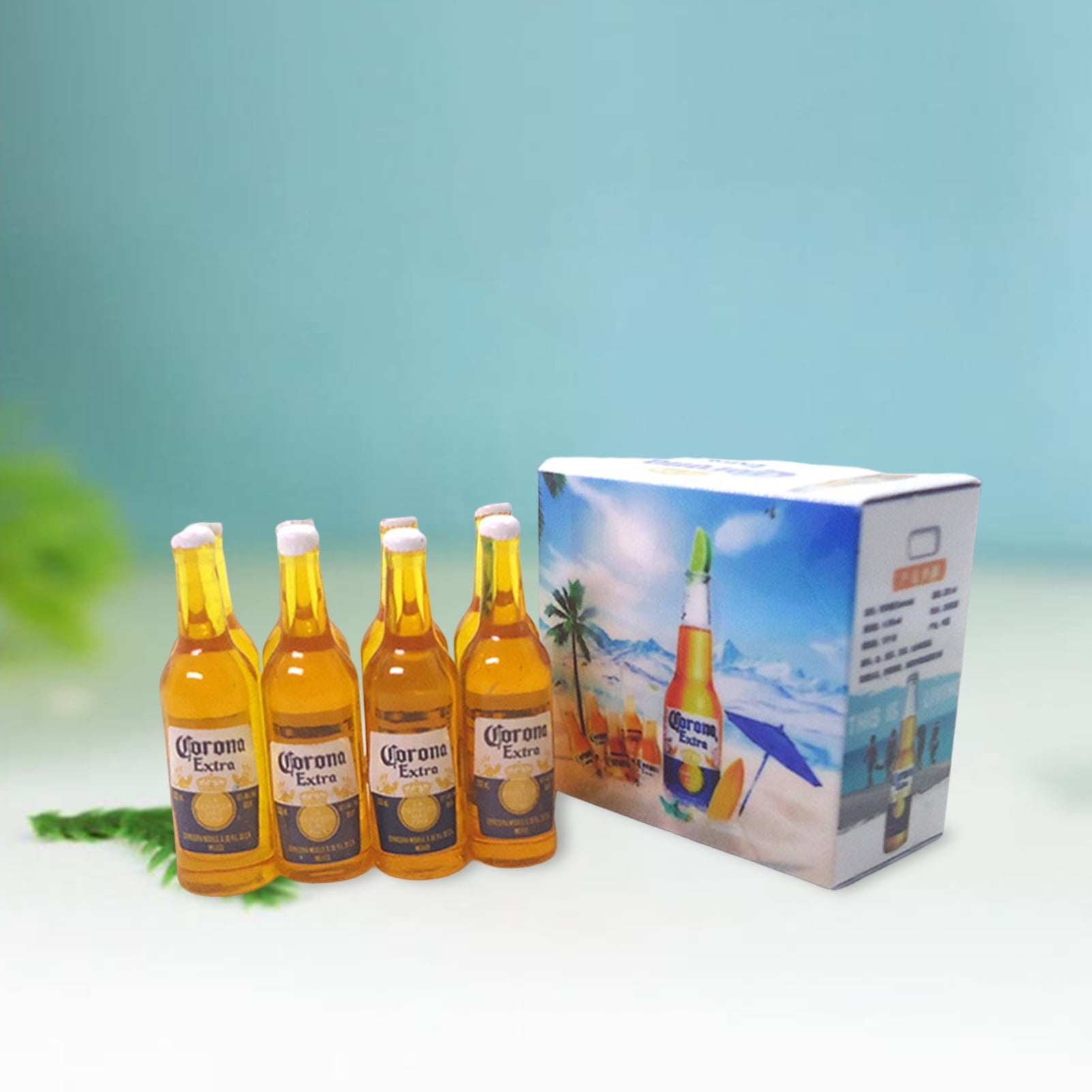 Ettsollp 1 Set 1:12 Dollhouse Beer 3D Shape Realistic Simulated ...