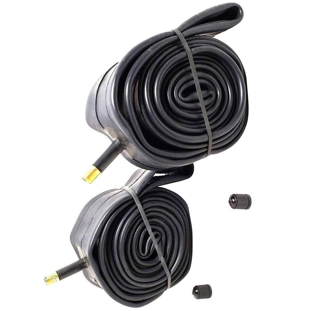 Ettsollp 2Pcs 26x1.9-2.125 Rubber MTB Road Bike Bicycle 32mm Valve ...
