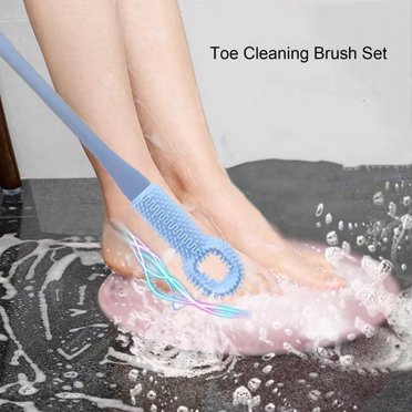 2-in-1 Shower Foot Scrubber Sandal & Cleaner with Pumice Stone, Non ...