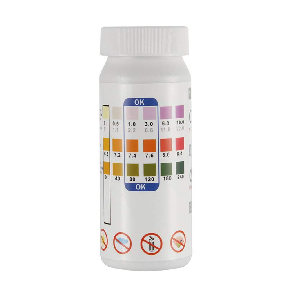 Ettsollp 3 in 1 Swimming Pool SPA Hot Tub Water PH Chlorine Hardness ...