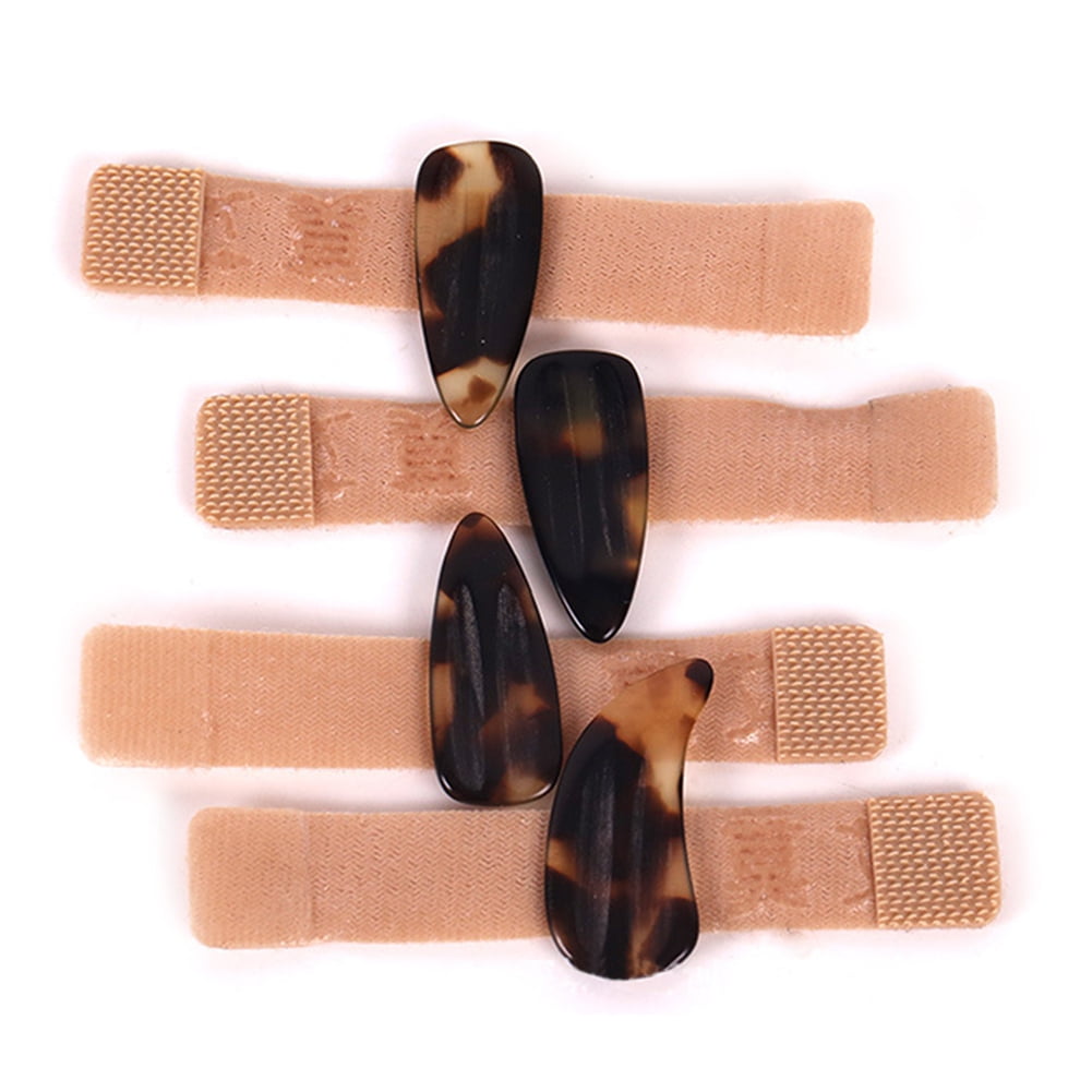 Ettsollp 4Pcs Chinese Zither Adjustable Resuable Fingernail Cover ...