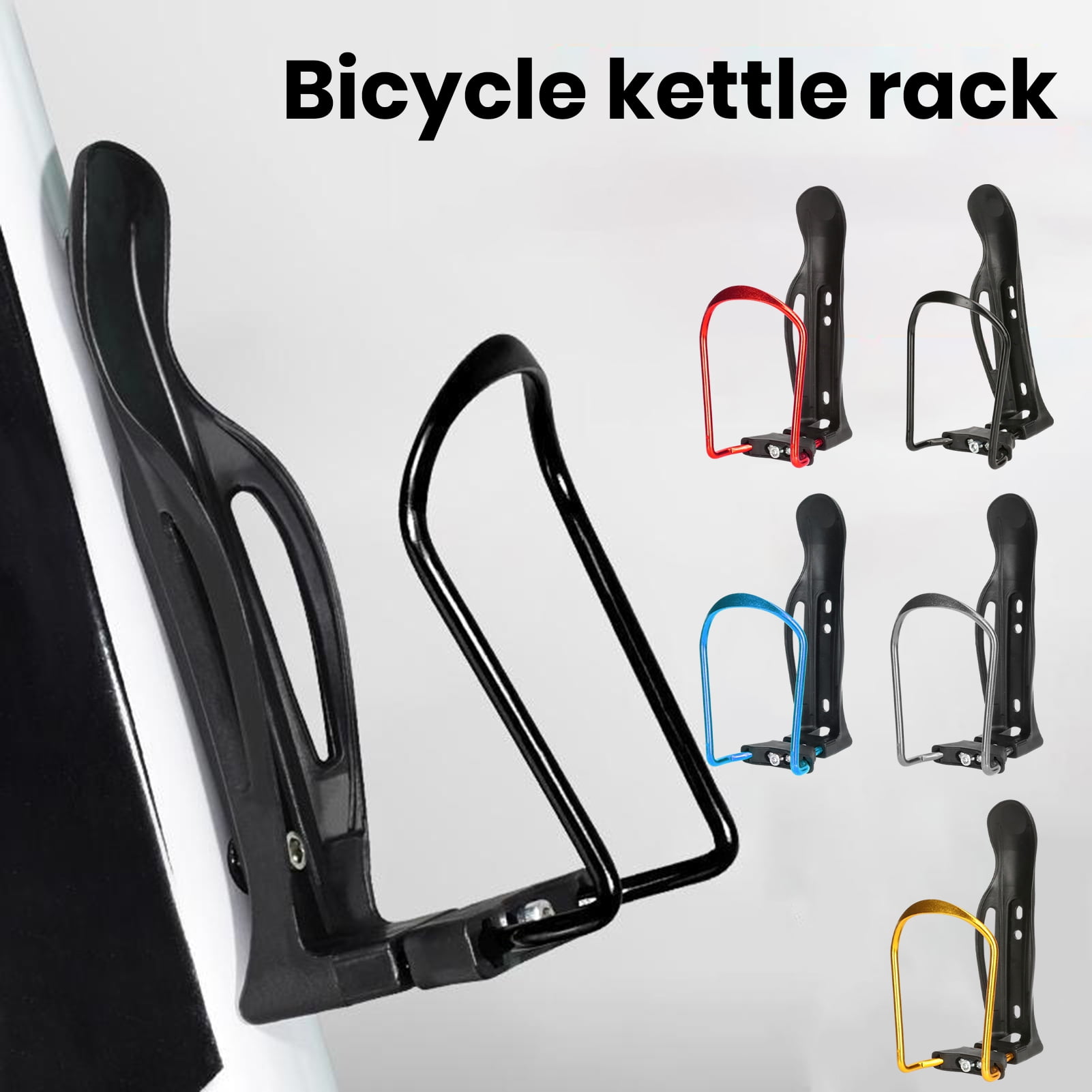 Ettsollp Bike Water Bottle Cage Lightweight Adjustable Insulated Bottle ...