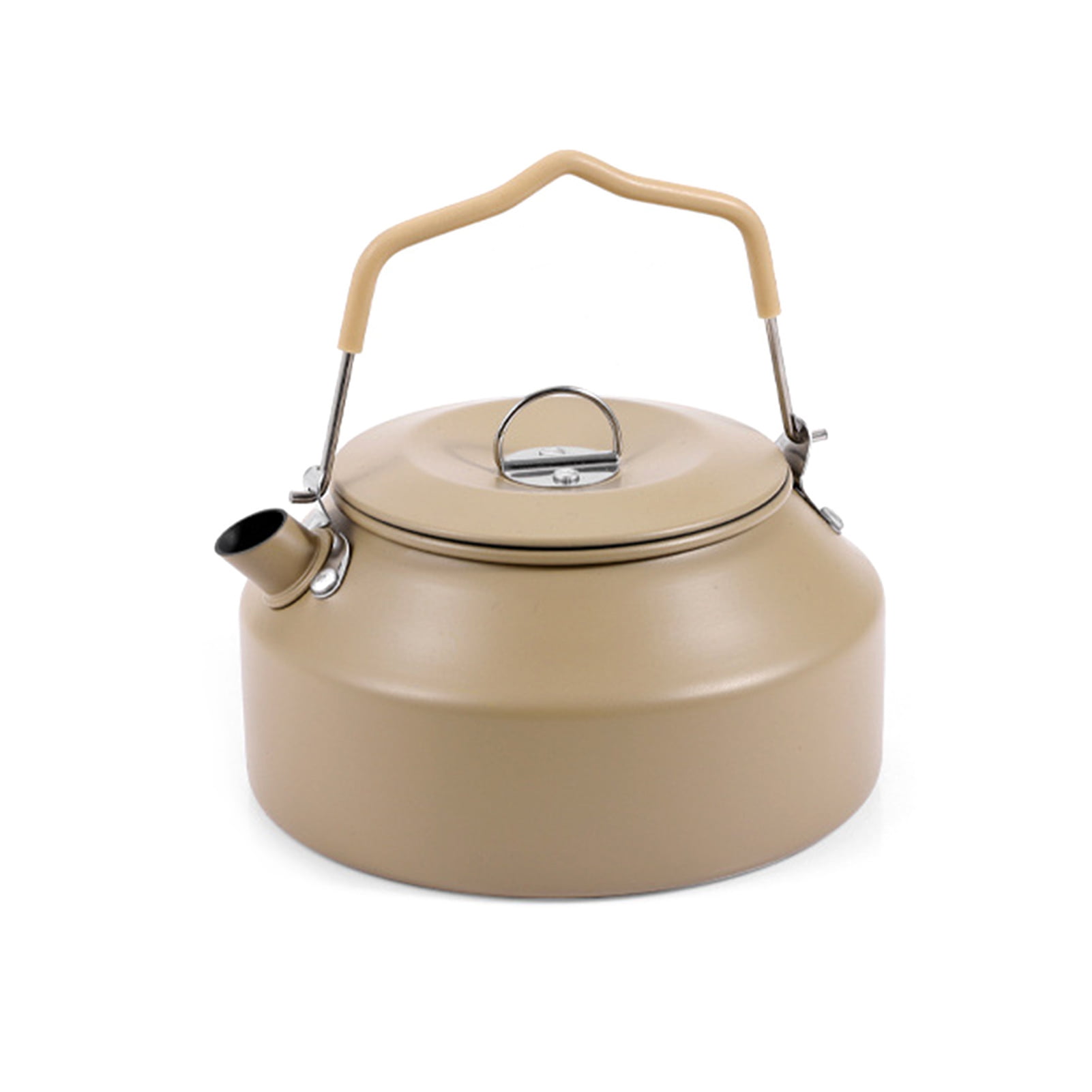 Ettsollp Camping Kettle Portable Camping Water Kettle with Handle 1.35 ...