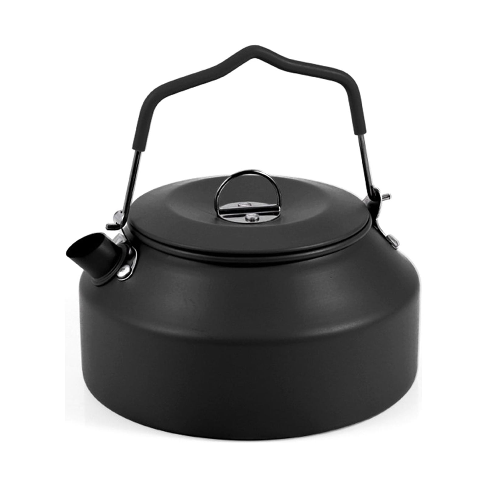 Ettsollp Camping Kettle Portable Camping Water Kettle with Handle 1.35 ...