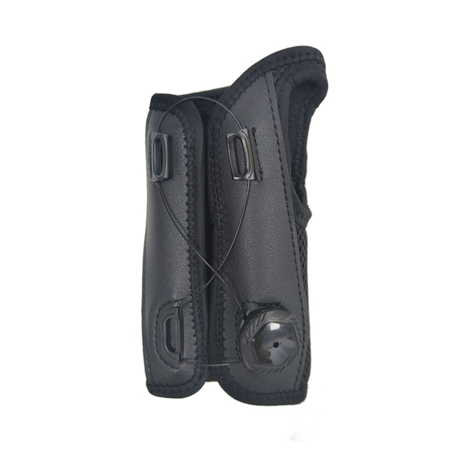 Ettsollp Carpal Tunnel Wrist Brace Adjustable Wrist Brace Faux Leather ...