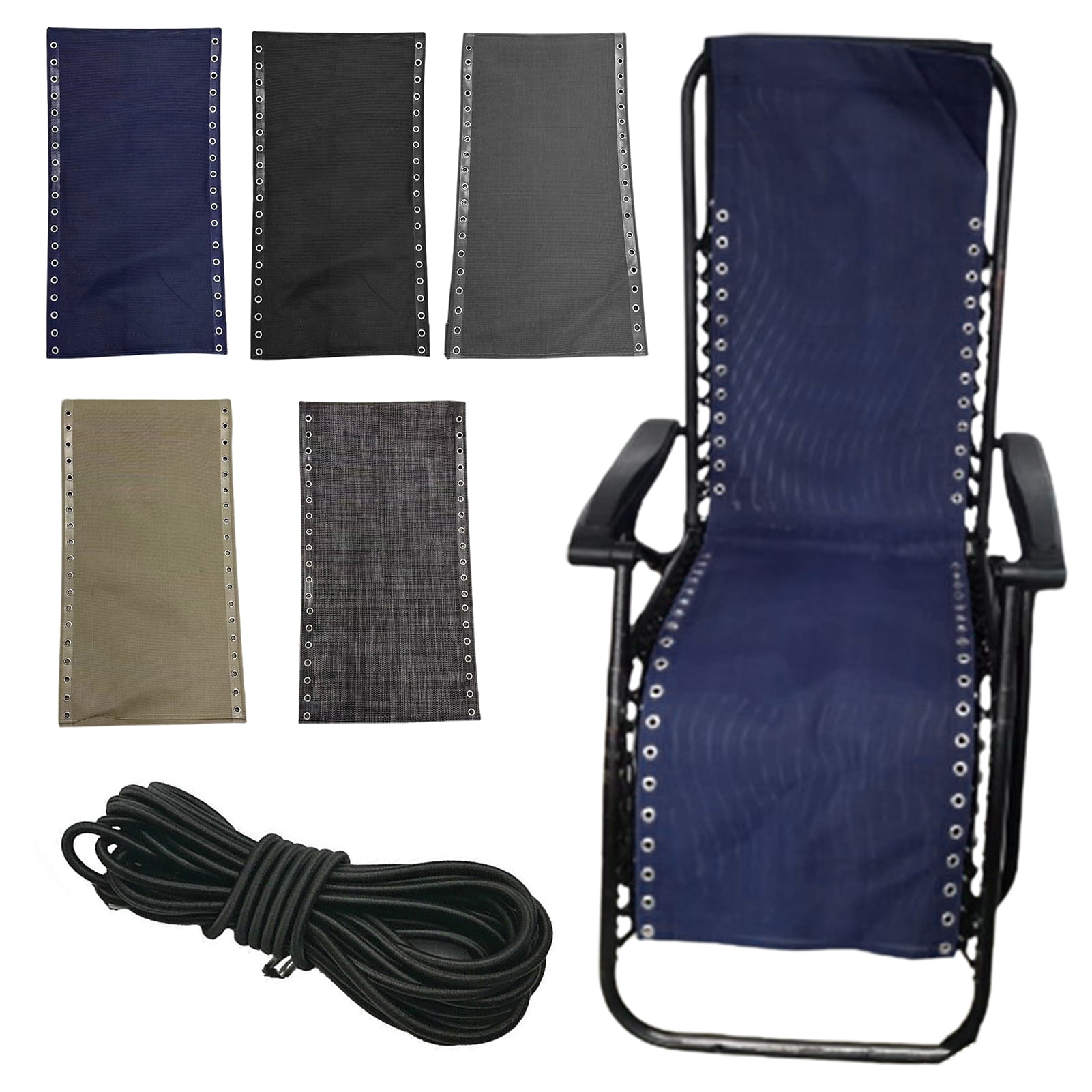 Ettsollp Chair Replacement Fabric Anti Lounge Repair Cloth with Replacement Cord Outdoor ...