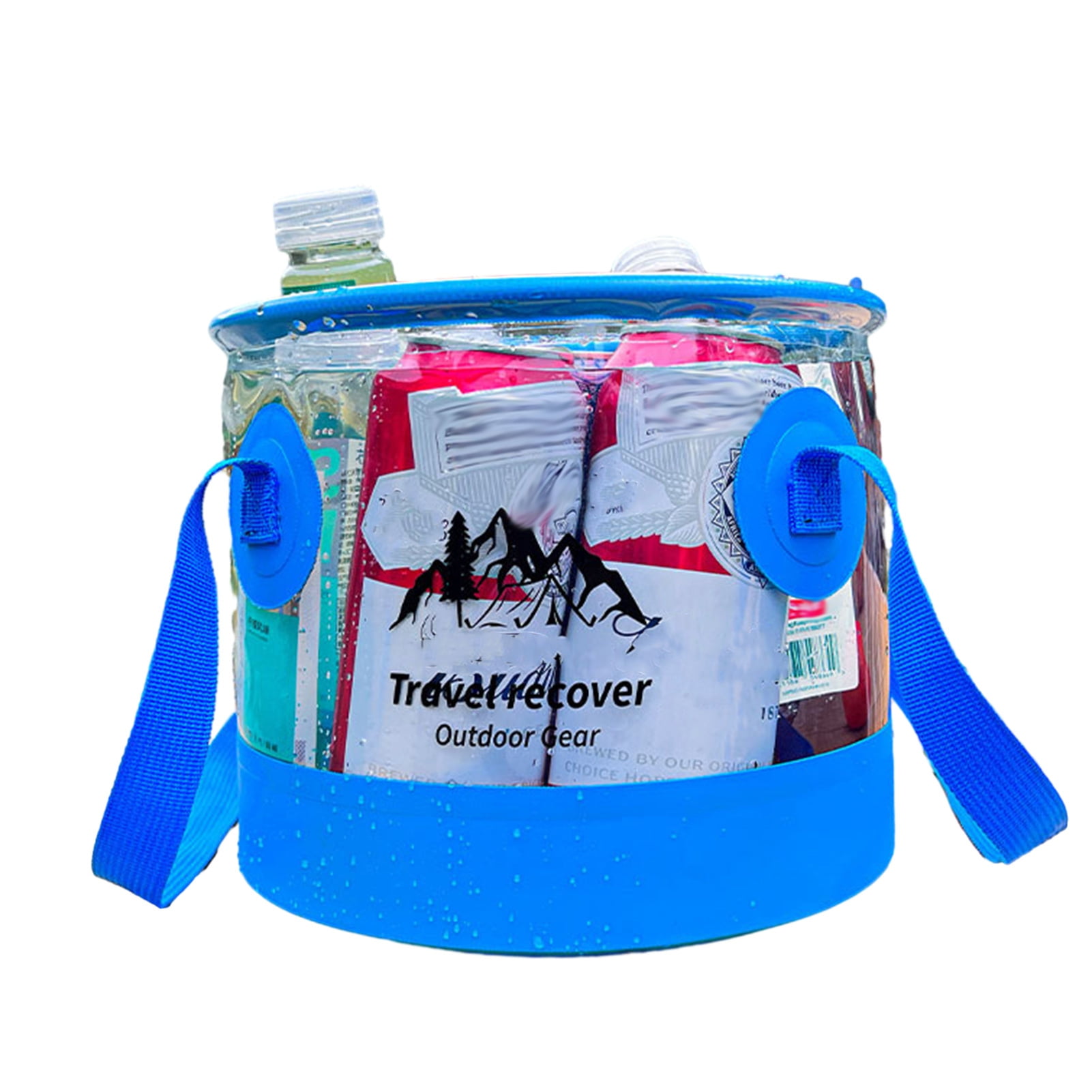 Ettsollp Collapsible Bucket for Camping 10l Outdoor Folding Bucket ...