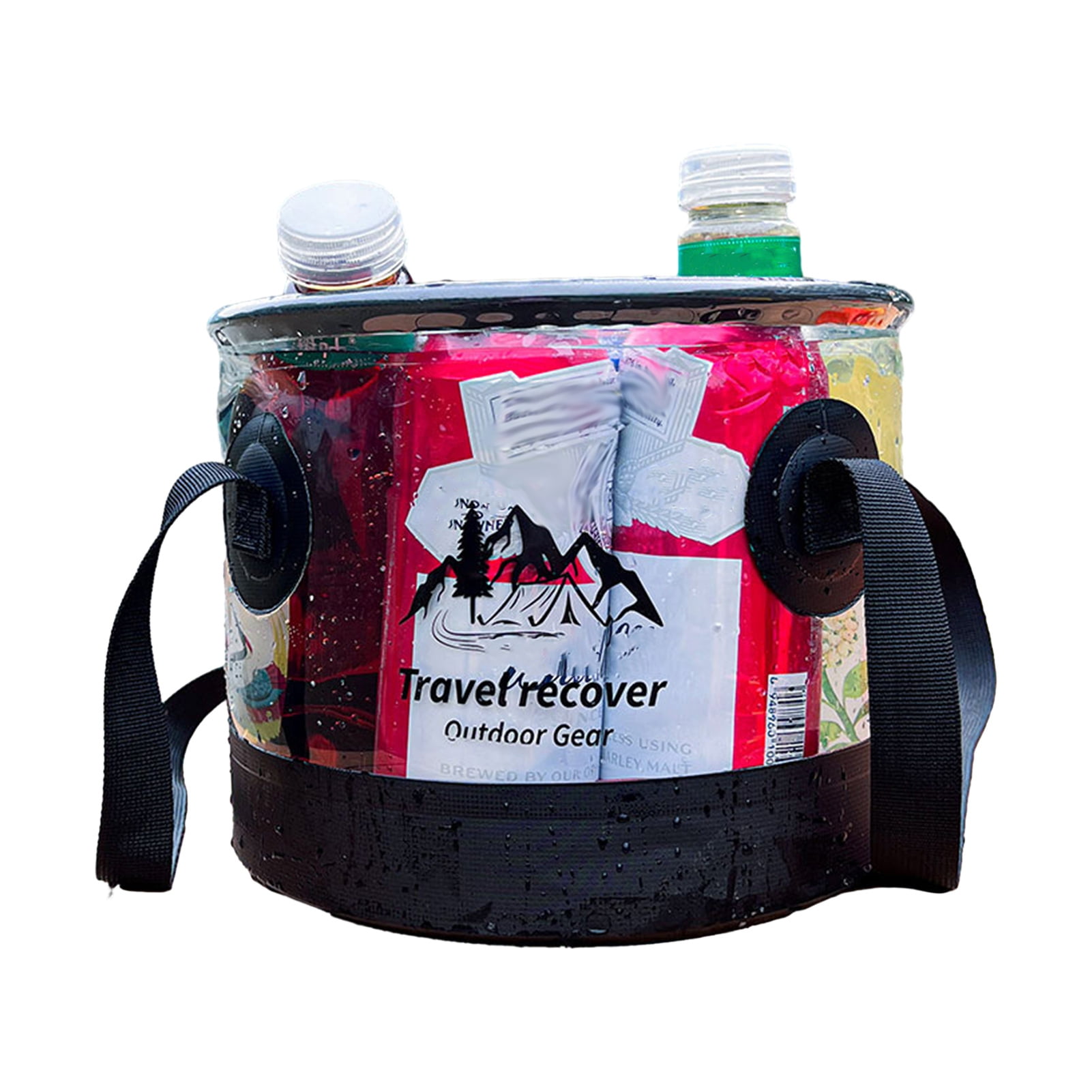 Ettsollp Collapsible Bucket for Camping 10l Outdoor Folding Bucket ...