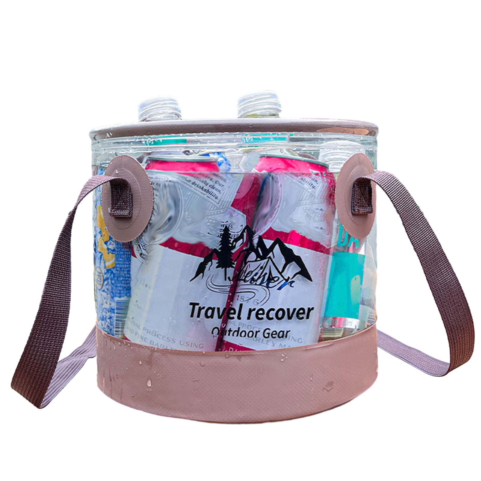Ettsollp Collapsible Bucket for Camping 10l Outdoor Folding Bucket ...
