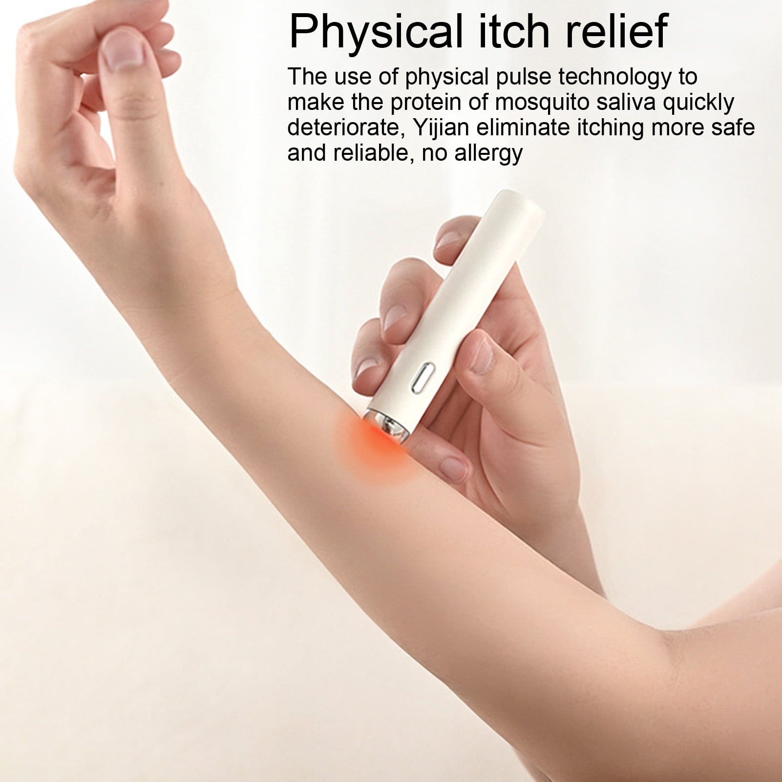 Ettsollp Electronic Bite Itch Relief Device USB Rechargeable Portable ...