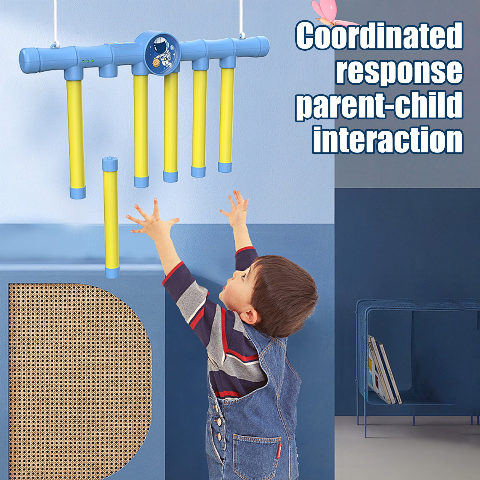 Ettsollp Falling Sticks Catching Game 3 Speed Adjustable Reaction Speed ...