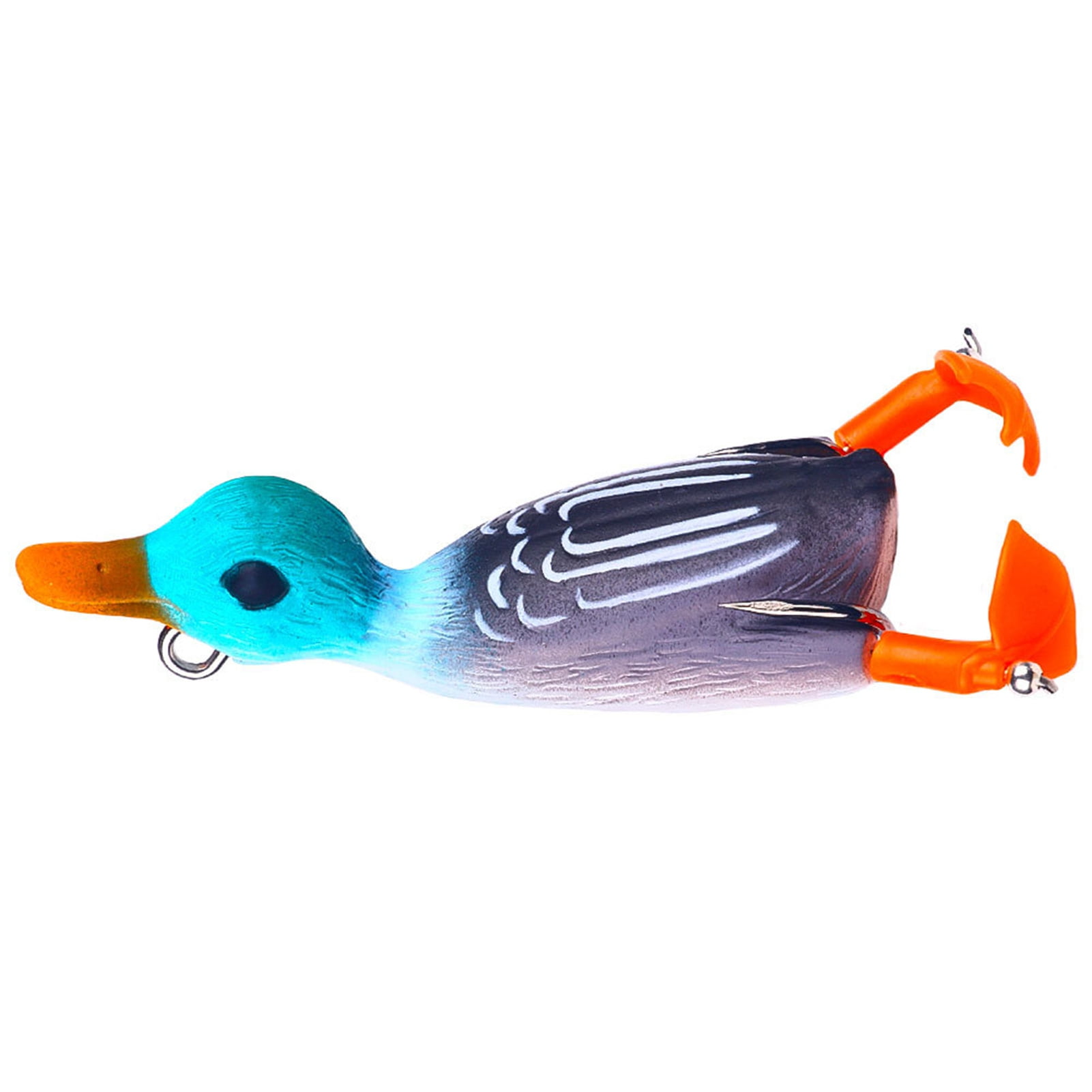 Ettsollp Fishing Lure Duck Shape Bait Vibrant Color Fishing Lure ...