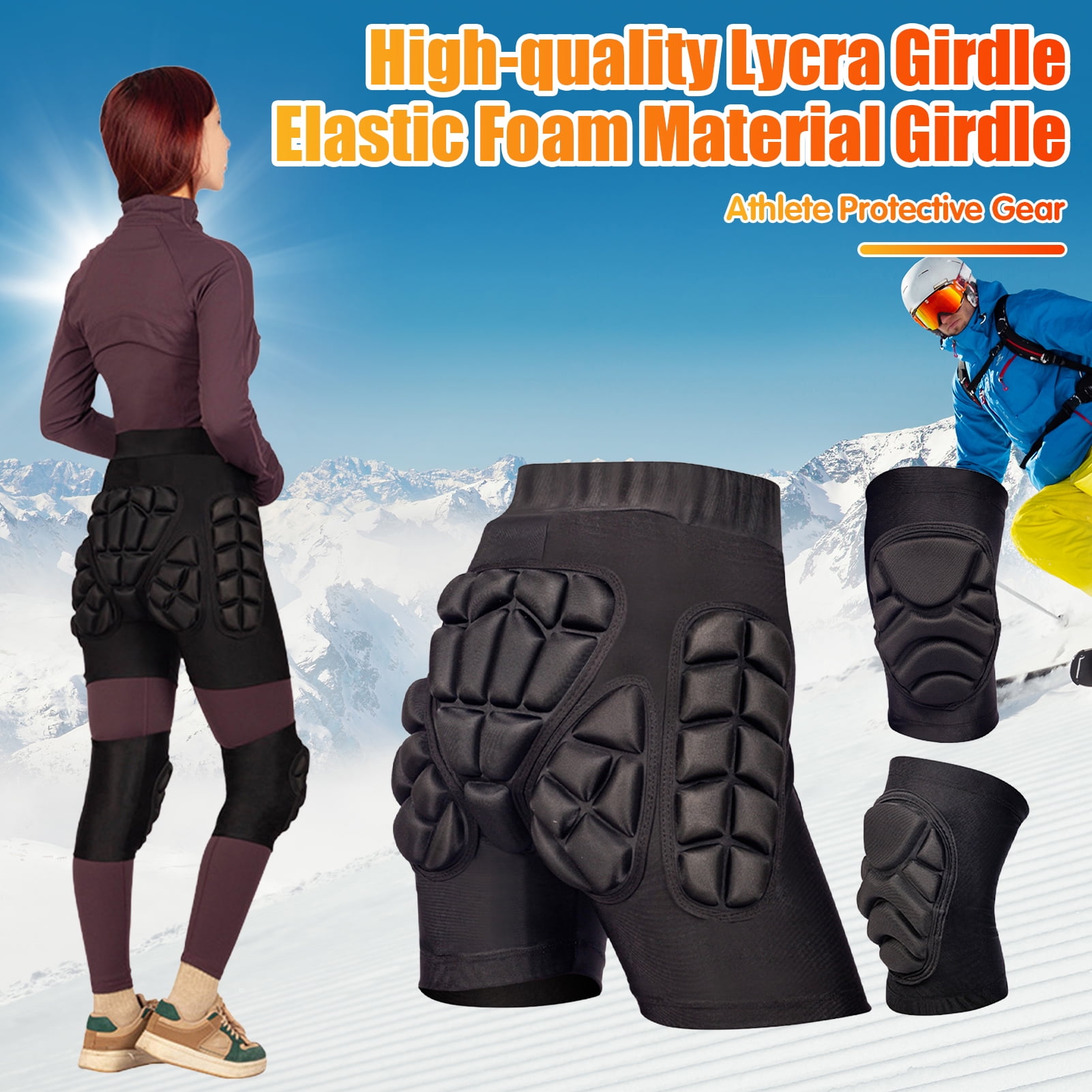 Ettsollp Football Protective Girdle Hip Thigh Butt Tailbone Protector ...