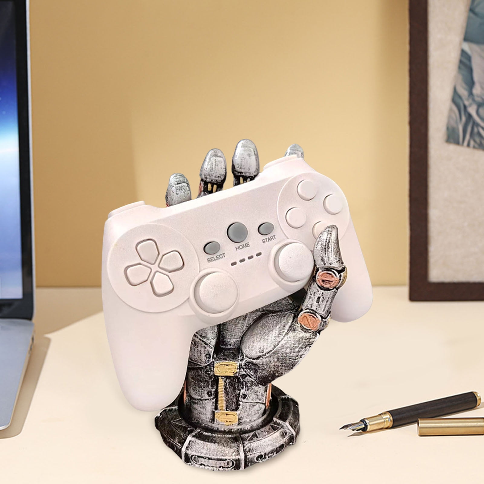 Ettsollp Gaming Controller Holder Stand Cyberpunk Mechanical Hand ...