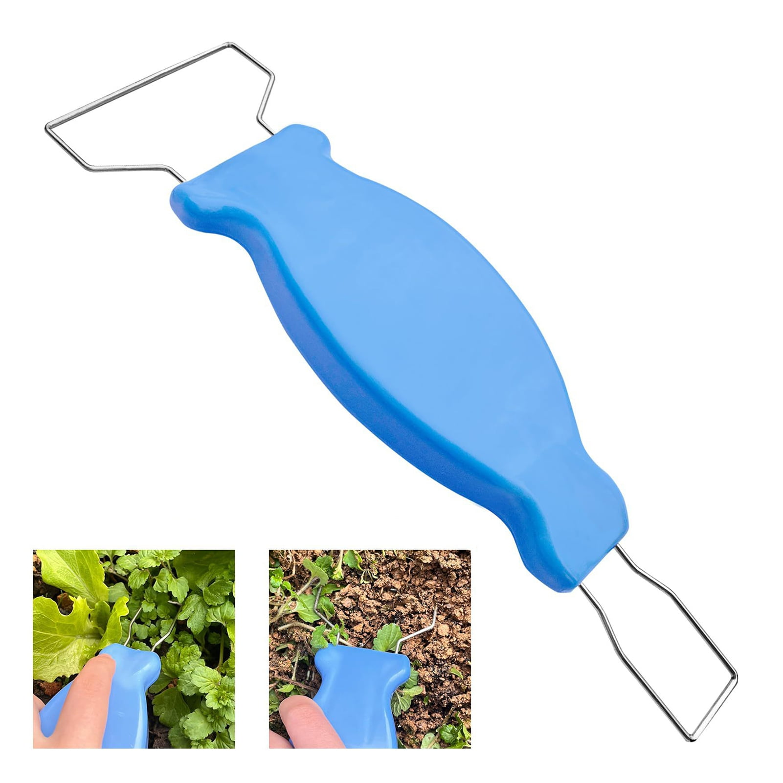 Ettsollp Garden Hand Loop Weeder Gardening Weed Cutter Weeding Scraper ...