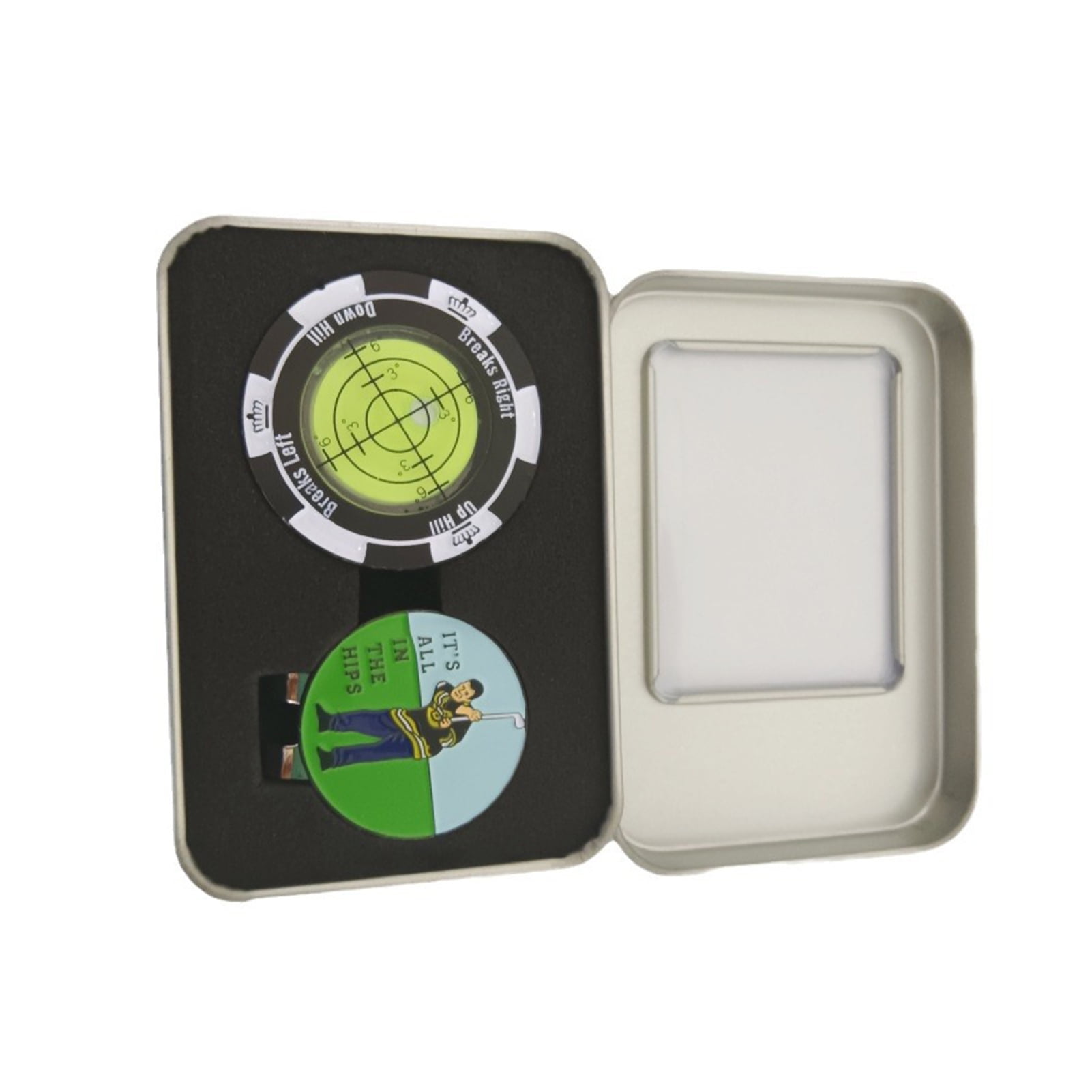 Ettsollp Golf Ball Marker Compact Golf Green Reader with Hat Clip High ...