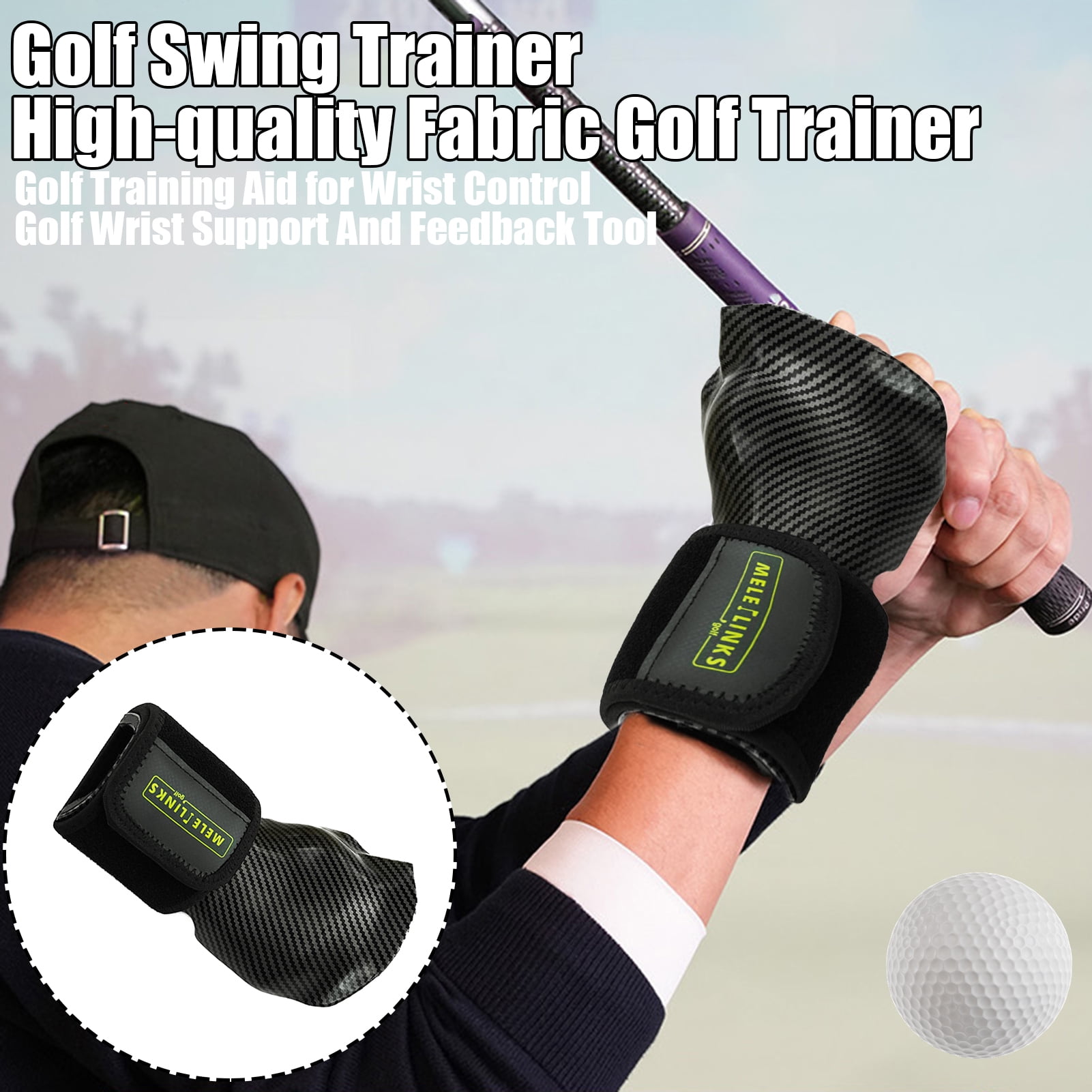 Ettsollp Golf Swing Trainer Wrist Training Aid Golf Practice Equipment ...