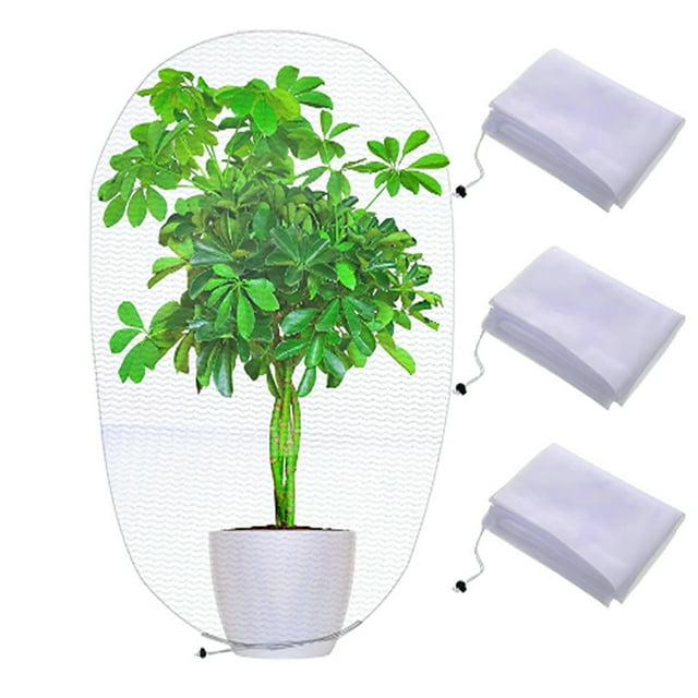 Ettsollp Insect-Proof Mesh Bag Garden Netting Plant Cover with ...