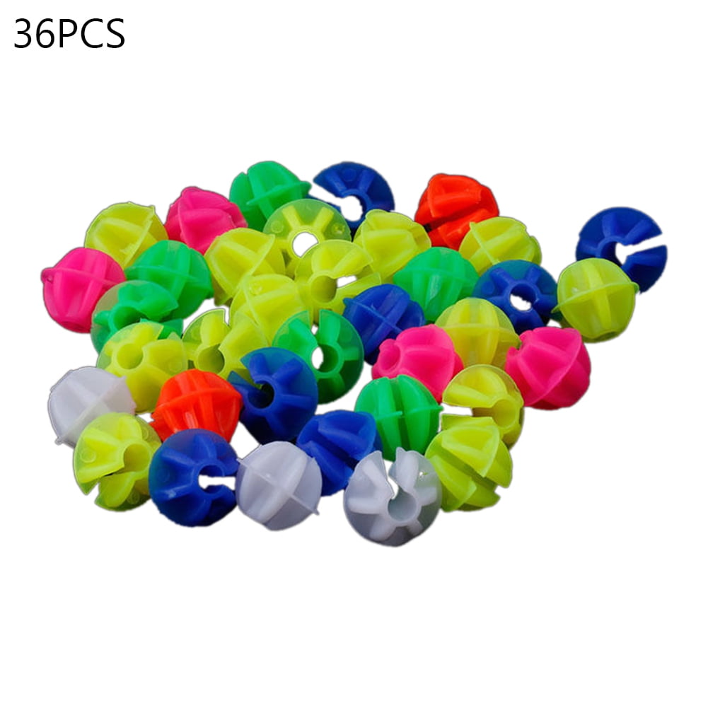 Ettsollp Luminous Plastic Clip Wheel Spoke Bead Decoration for Children ...