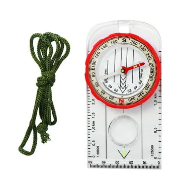 Camping Survival Compass Glow in The Dark Military Compass Survival ...
