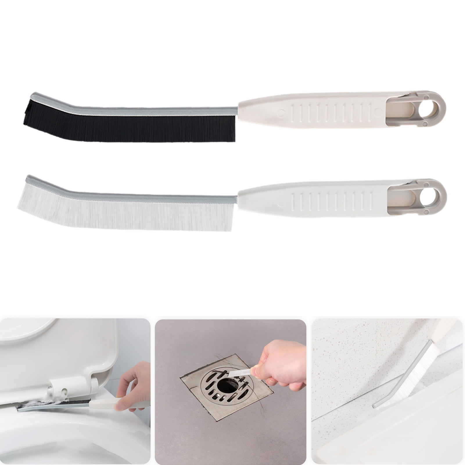 Ettsollp Multifunctional Gap Cleaning Brush with Long Handle Ultralight ...