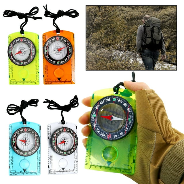 Ettsollp Multifunctional Orienteering Compass with Lanyard High ...