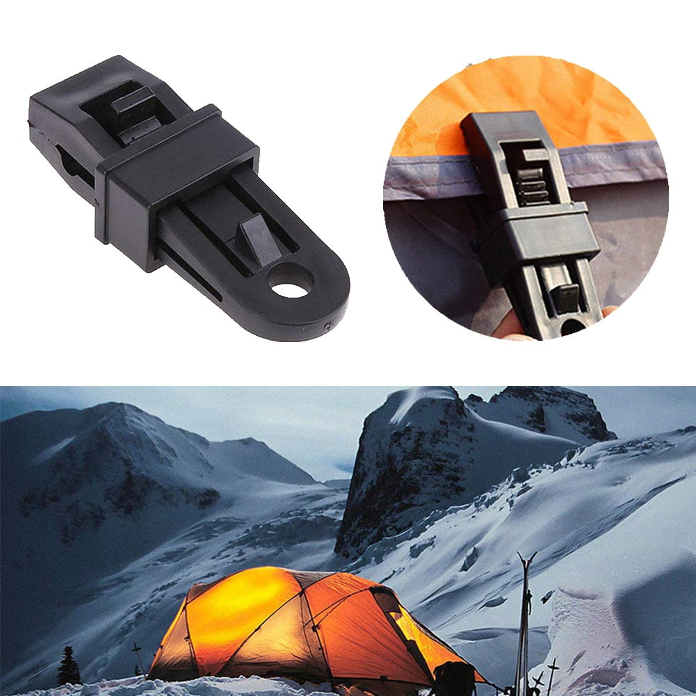 Ettsollp Outdoor Awning Tarp Tent Tighten Clip Clamp Tool with D-Shape ...