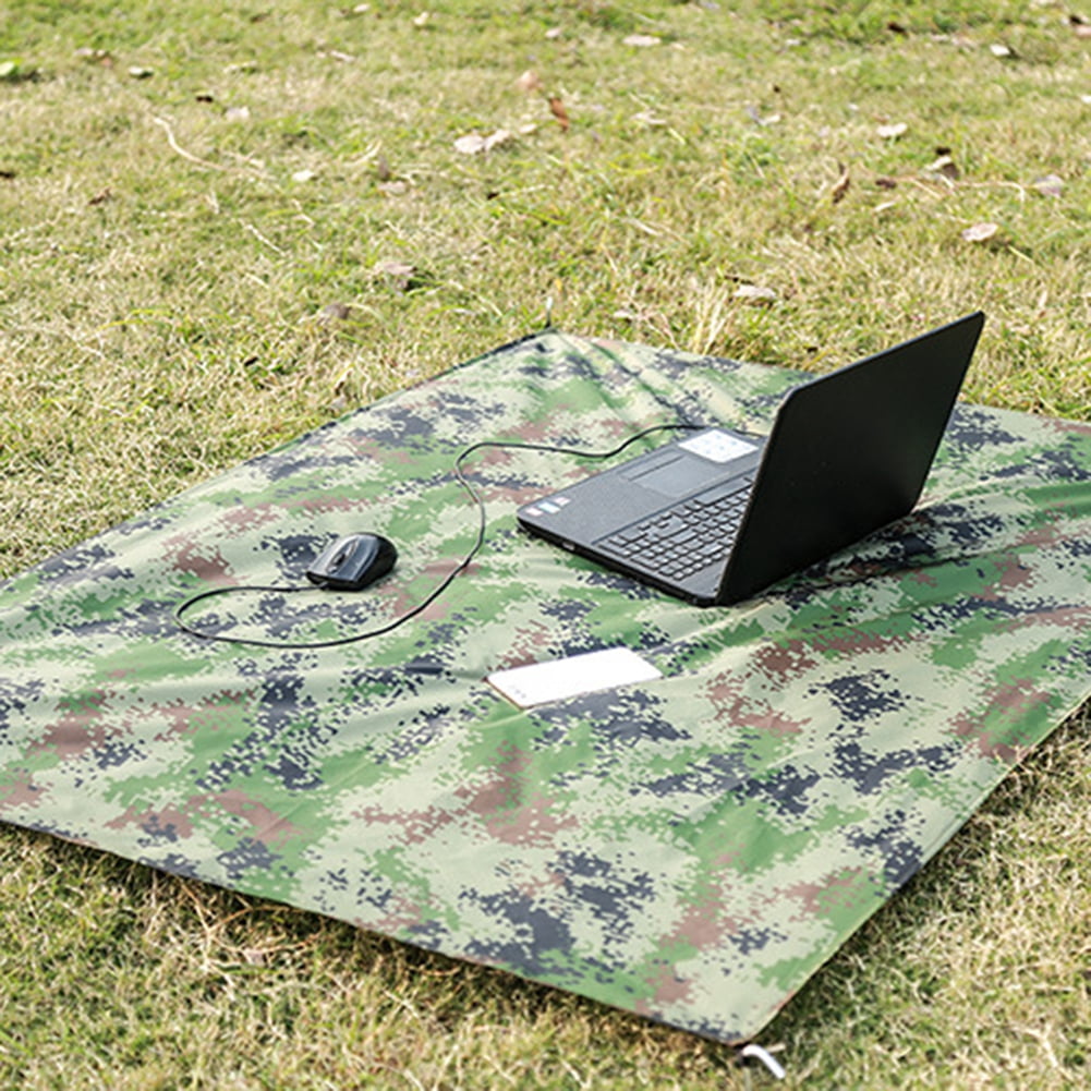 Ettsollp Outdoor Waterproof Portable Folding Picnic Camping Carpet ...