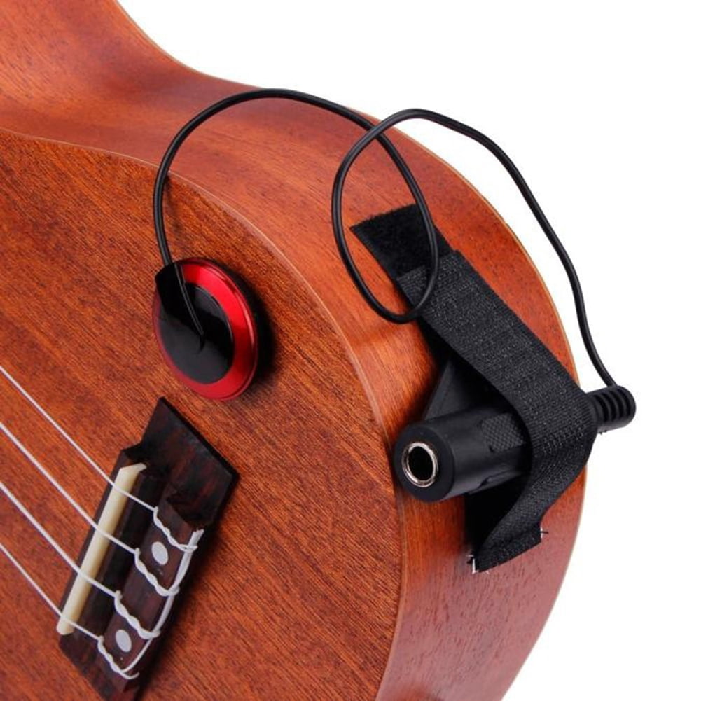 Ettsollp Portable Acoustic Piezo Contact Microphone Pickup Guitar ...