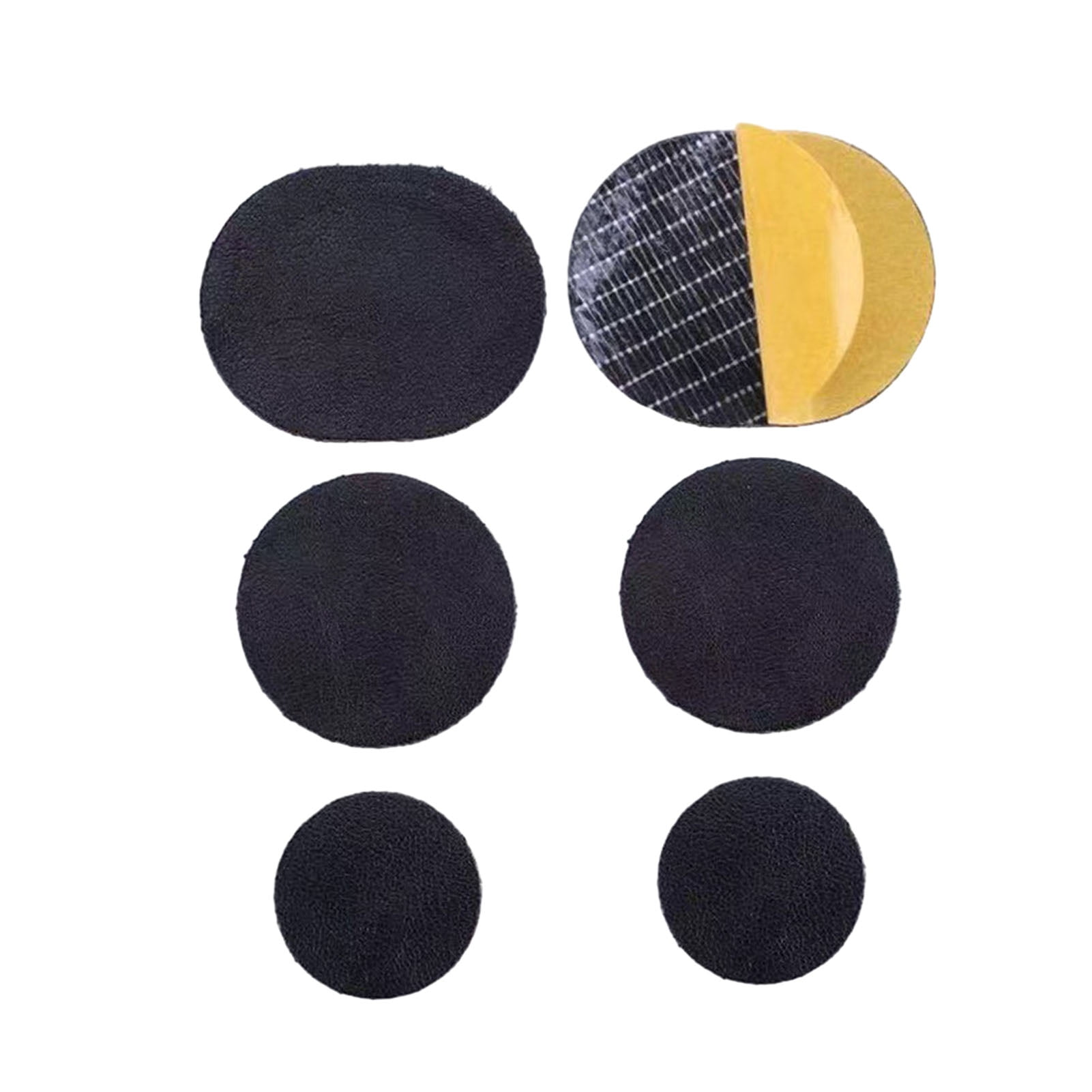 Ettsollp Shoe Hole Repair Patch 6pcs Shoe Hole Patch Round 3 Sizes Self ...