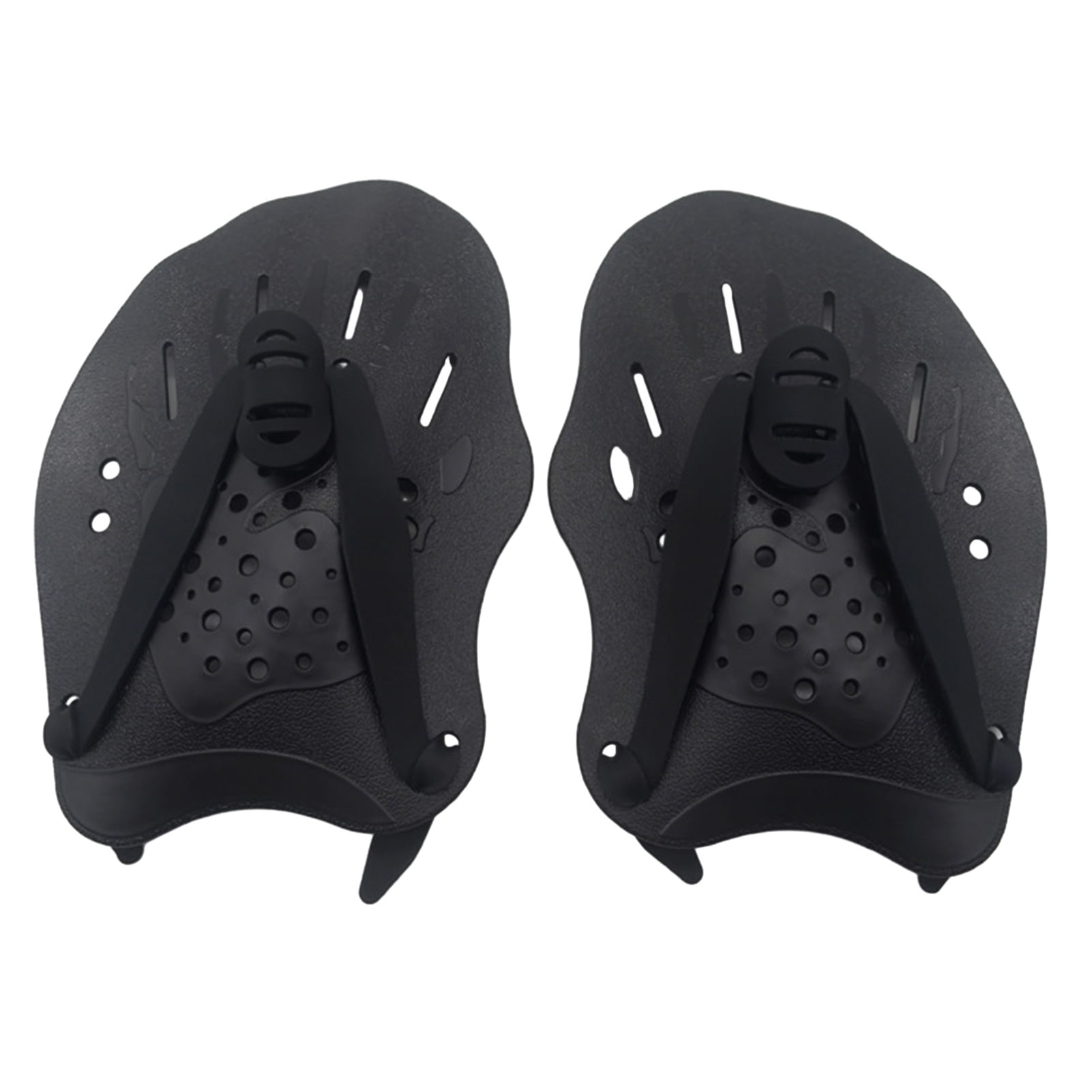 Ettsollp Swim Hand Paddles 1 Pair Swim Training Hand Paddles with ...