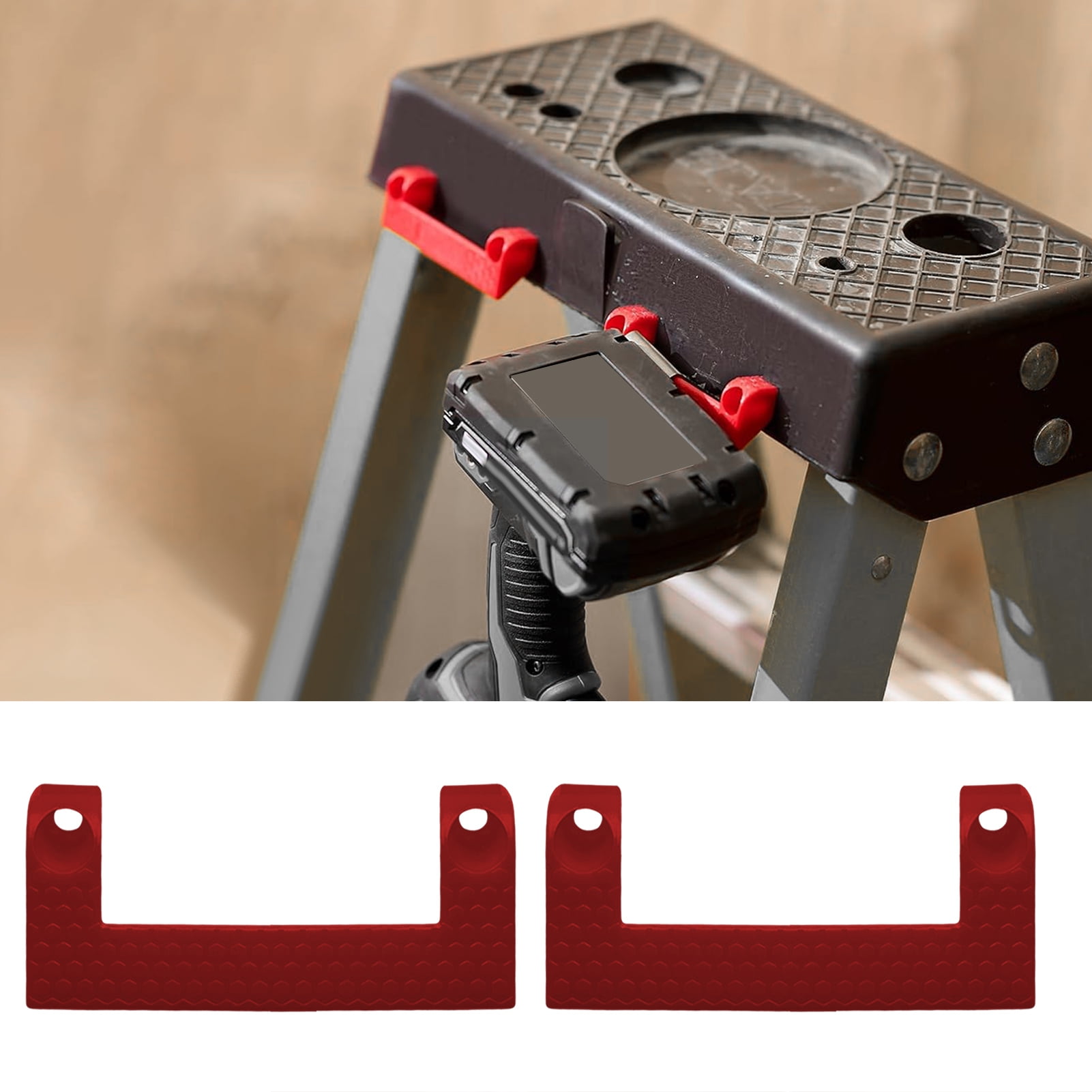 Ettsollp Tape Measure Holder with Screws Garage Organization Easy ...