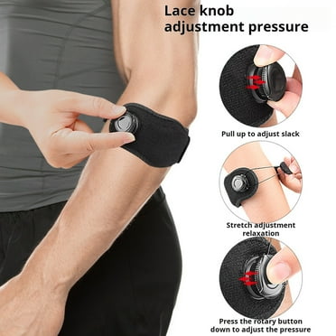 Upgraded Tennis Elbow Brace for Men Women, Adjustable Golfers Elbow ...