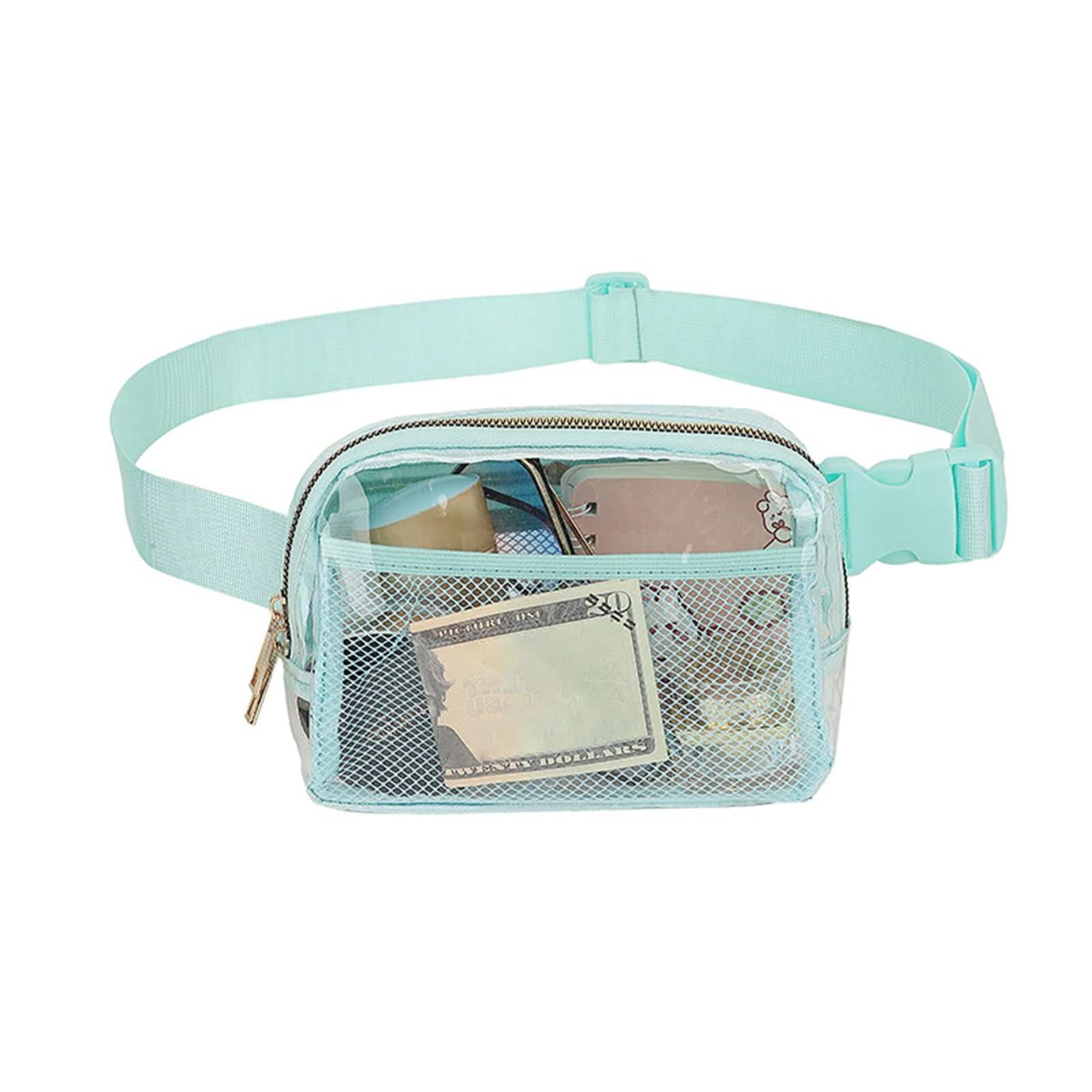 Ettsollp Transparent Fanny Pack Clear Fanny Pack Belt Bag Large ...