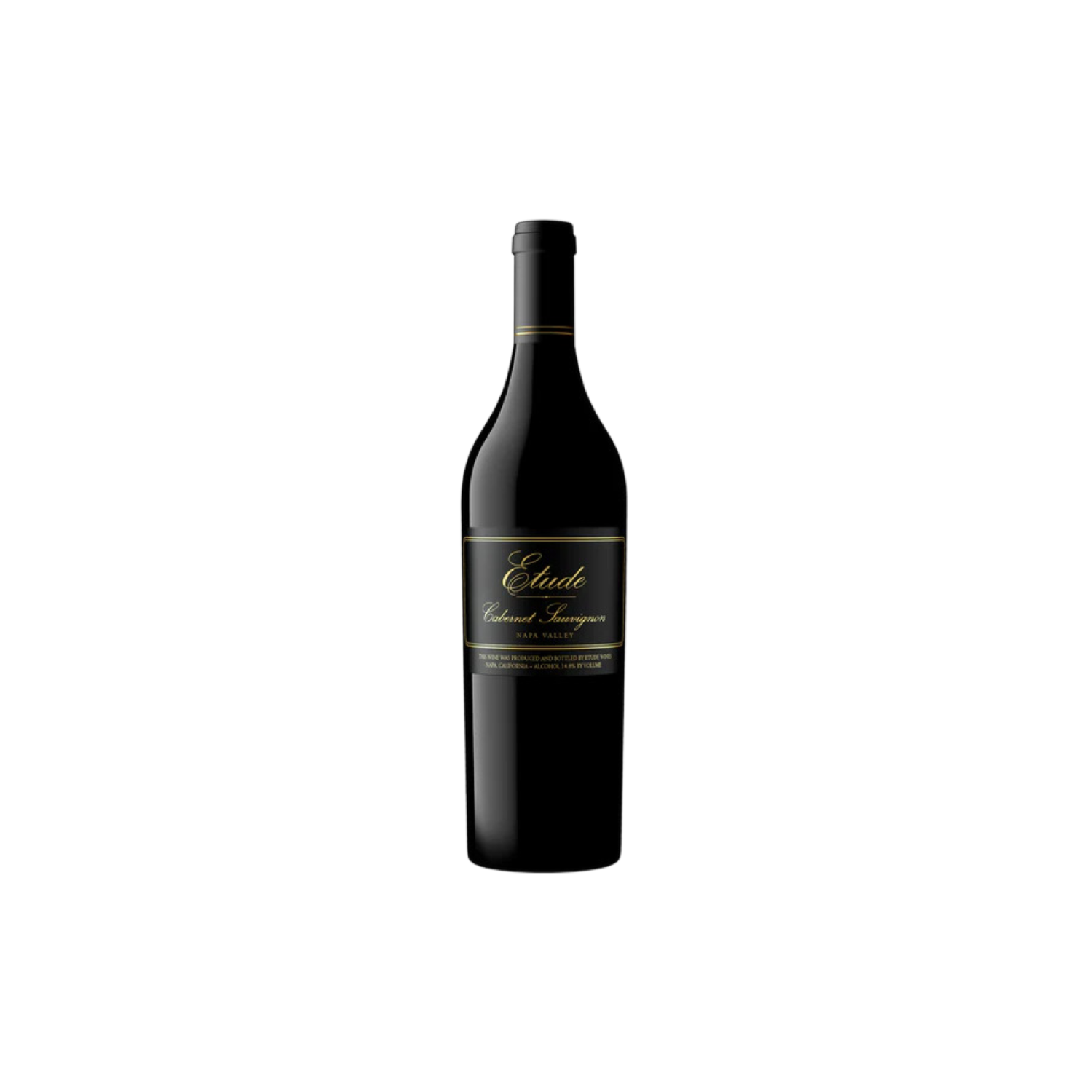 Etude Dry Red Wines Cabernet Sauvignon, 750 ml Glass Bottle Napa Valley ...