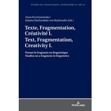 Etudes de Linguistique, Littérature Et Arts / Studi Di Lingu: Texte ...