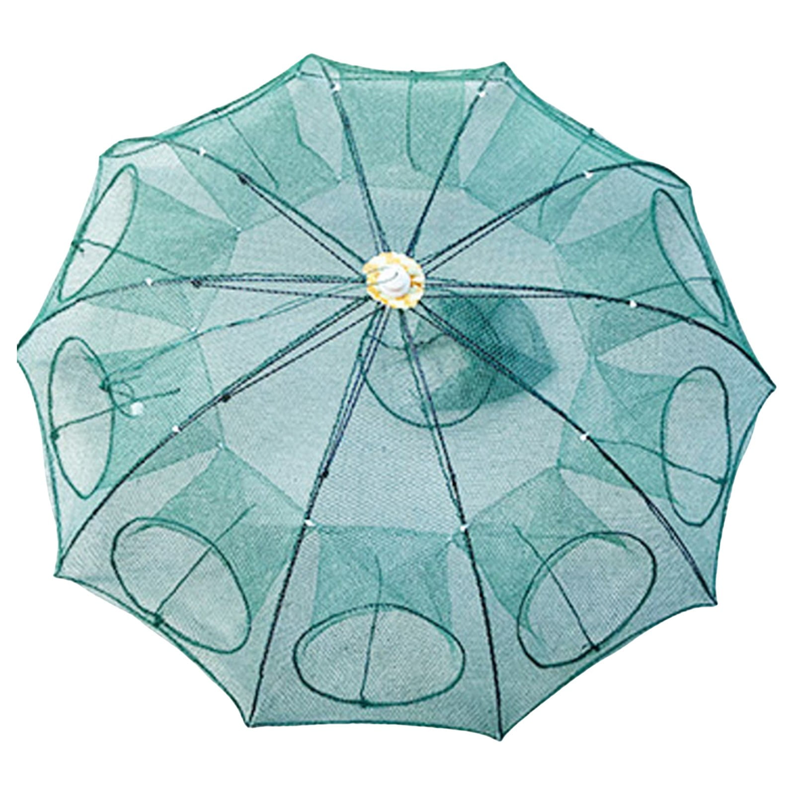 Etuzhy Foldable Lobster & Fish Trap Umbrella Style Catch Net Cage For ...