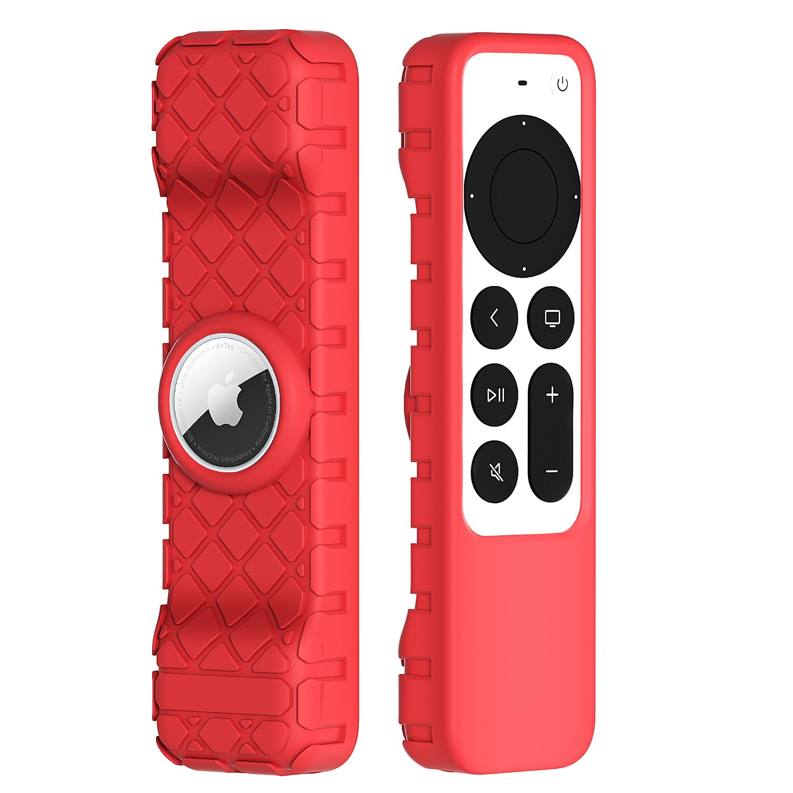 Etuzhy For AirTag Silky Soft Slip Protective Case For TV 4K Siri Remote ...