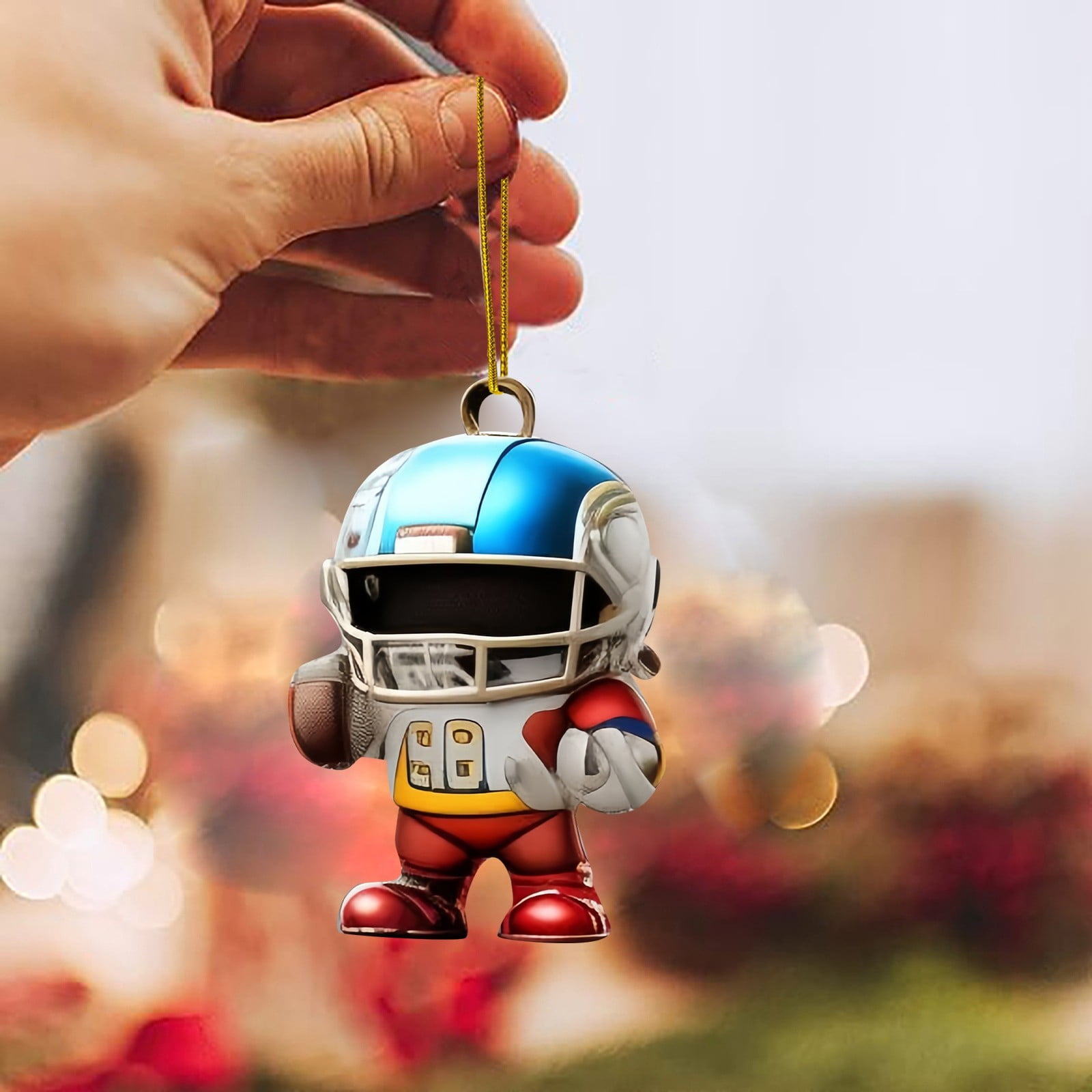 Etuzhy Interesting Super Wrist Style Rugby Player Acrylic Statue ...