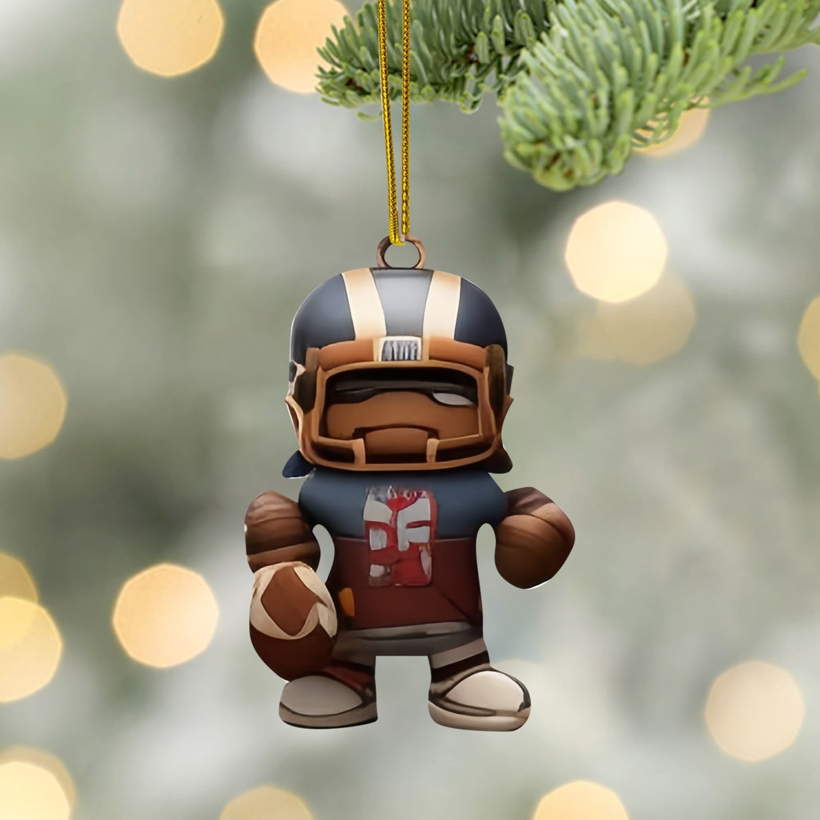 Etuzhy Interesting Super Wrist Style Rugby Player Acrylic Statue ...