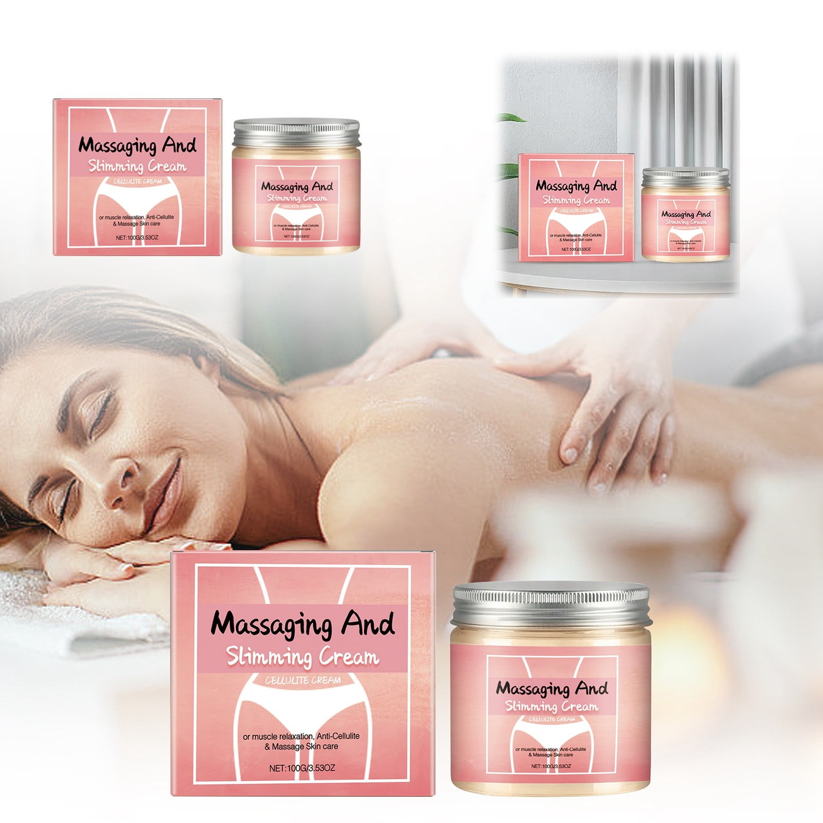 Etuzhy Massage Moisturizing Improve Circulation Firming Skin Nourishing Body - Walmart.com