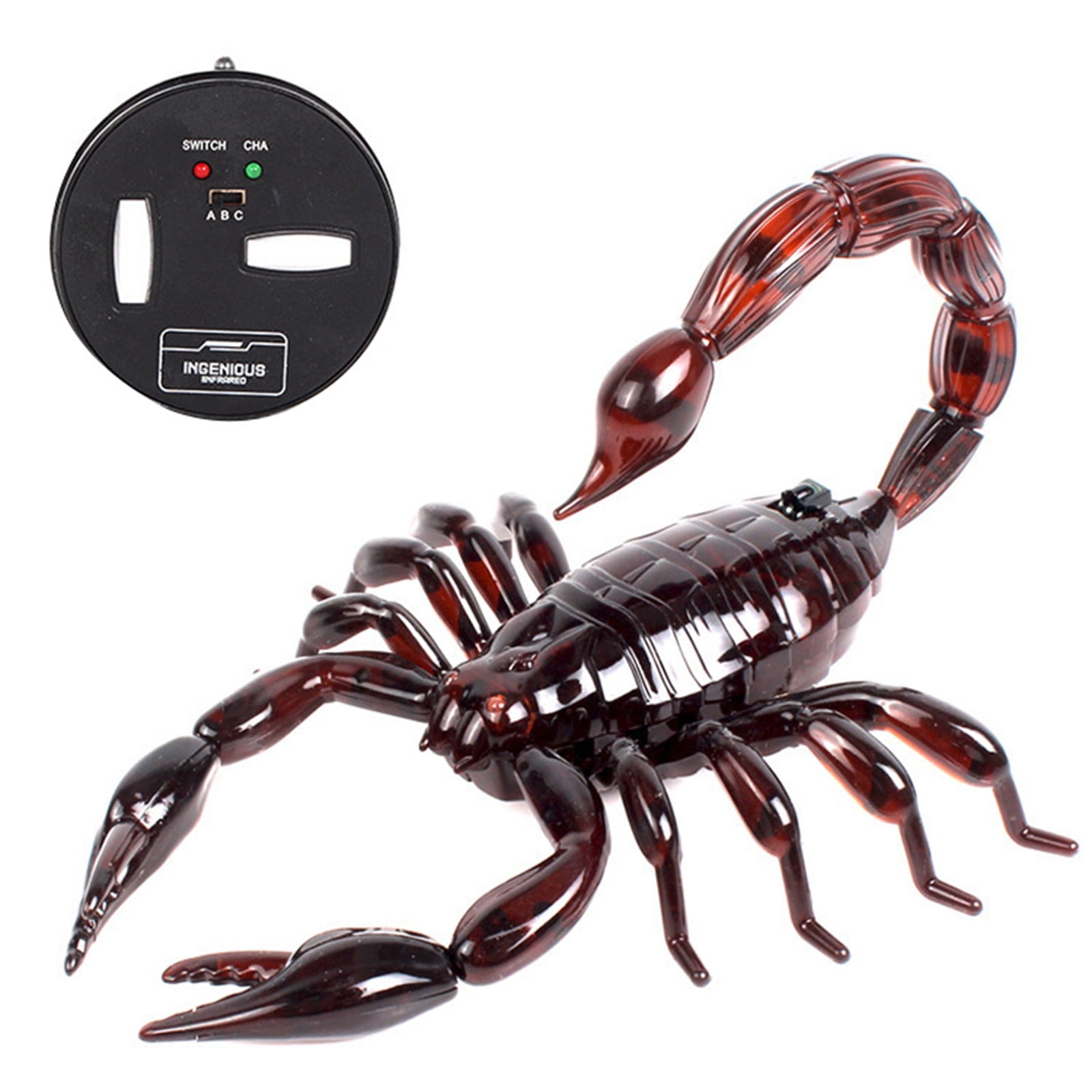 Etuzhy Remote Control Trick Toy Infrared Realistic Remote Control ...