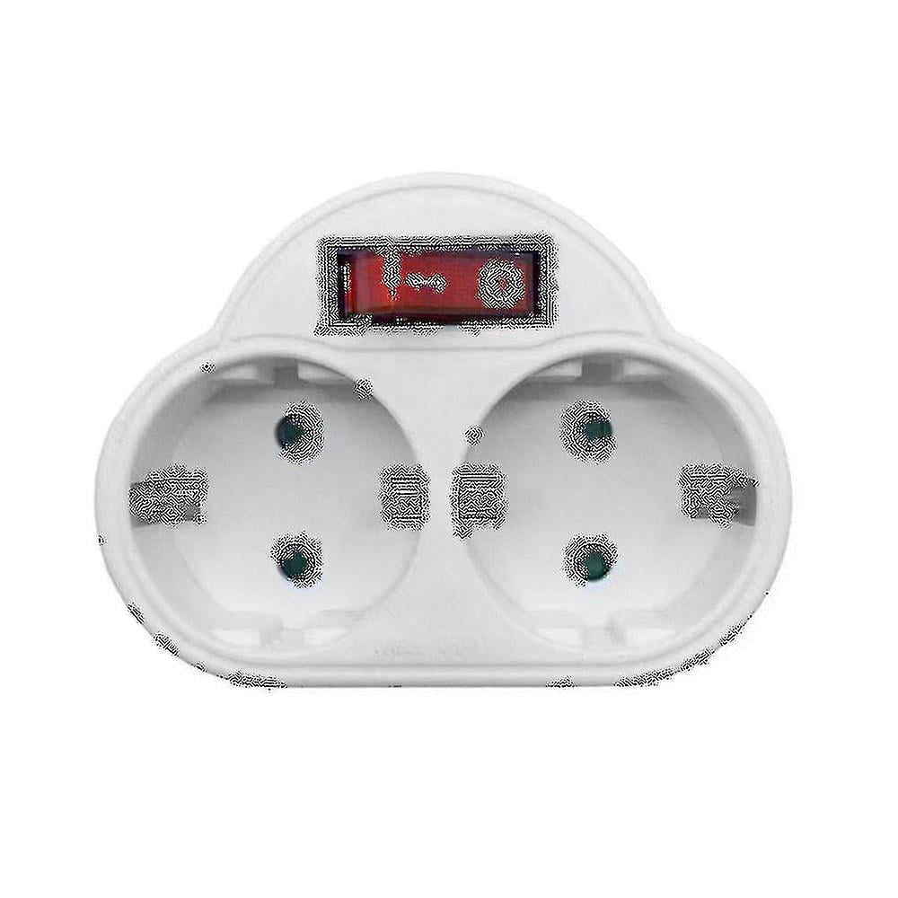 Eu Standard Multiple Plug 250v 16a Double Socket Conversion Socket With ...