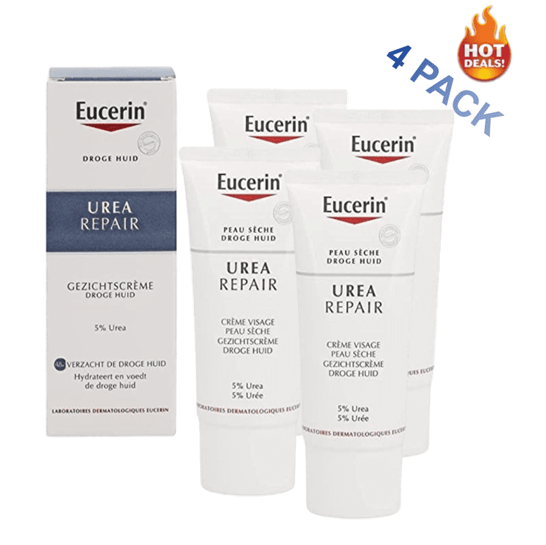 Eu'ce'rin 5% Smoothing Face Moisturizering, For Dry Skin Adult,50ml ...