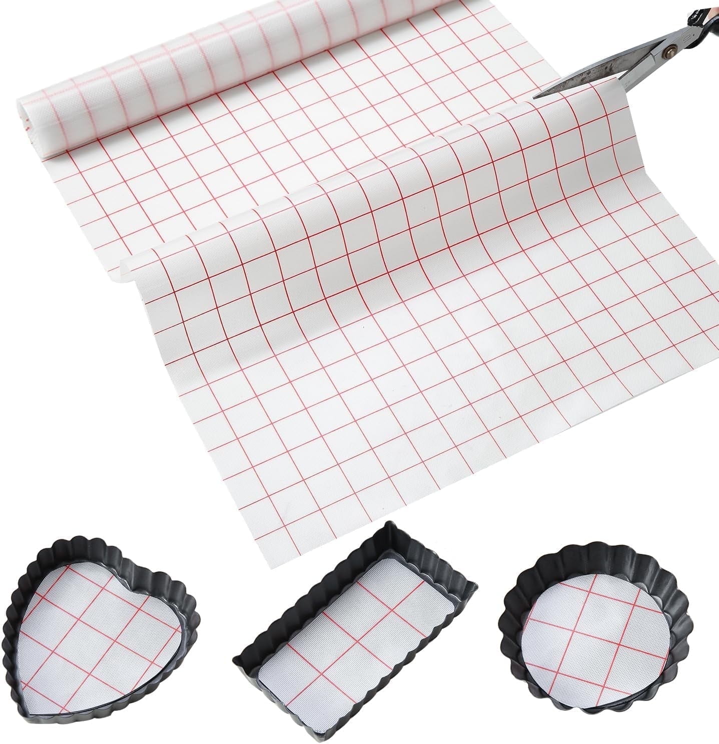 EuChoiz Silicone Baking Mat Roll, 16" x 5FT, Reusable Liner - Walmart.com