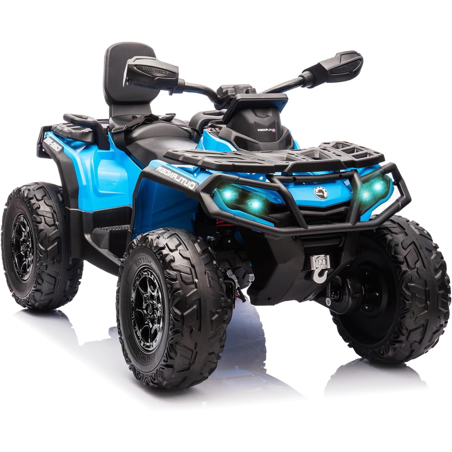 EuKer 12V Ride on ATV for Kids, 2 Seater Ride on Car with Safty Balt ...
