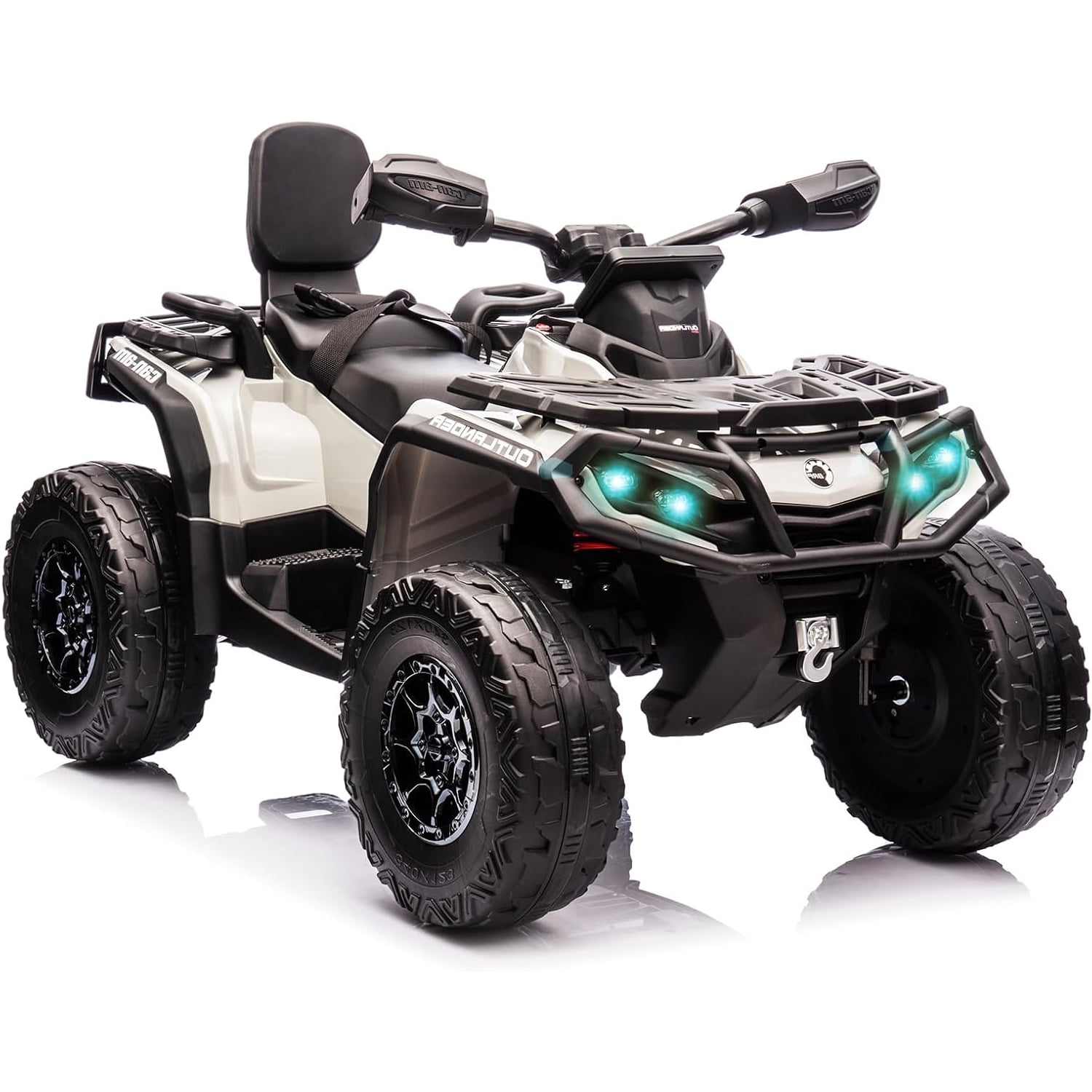 EuKer 24V Ride on ATV for Kids, 2 Seater Ride on Car with Safty Balt ...