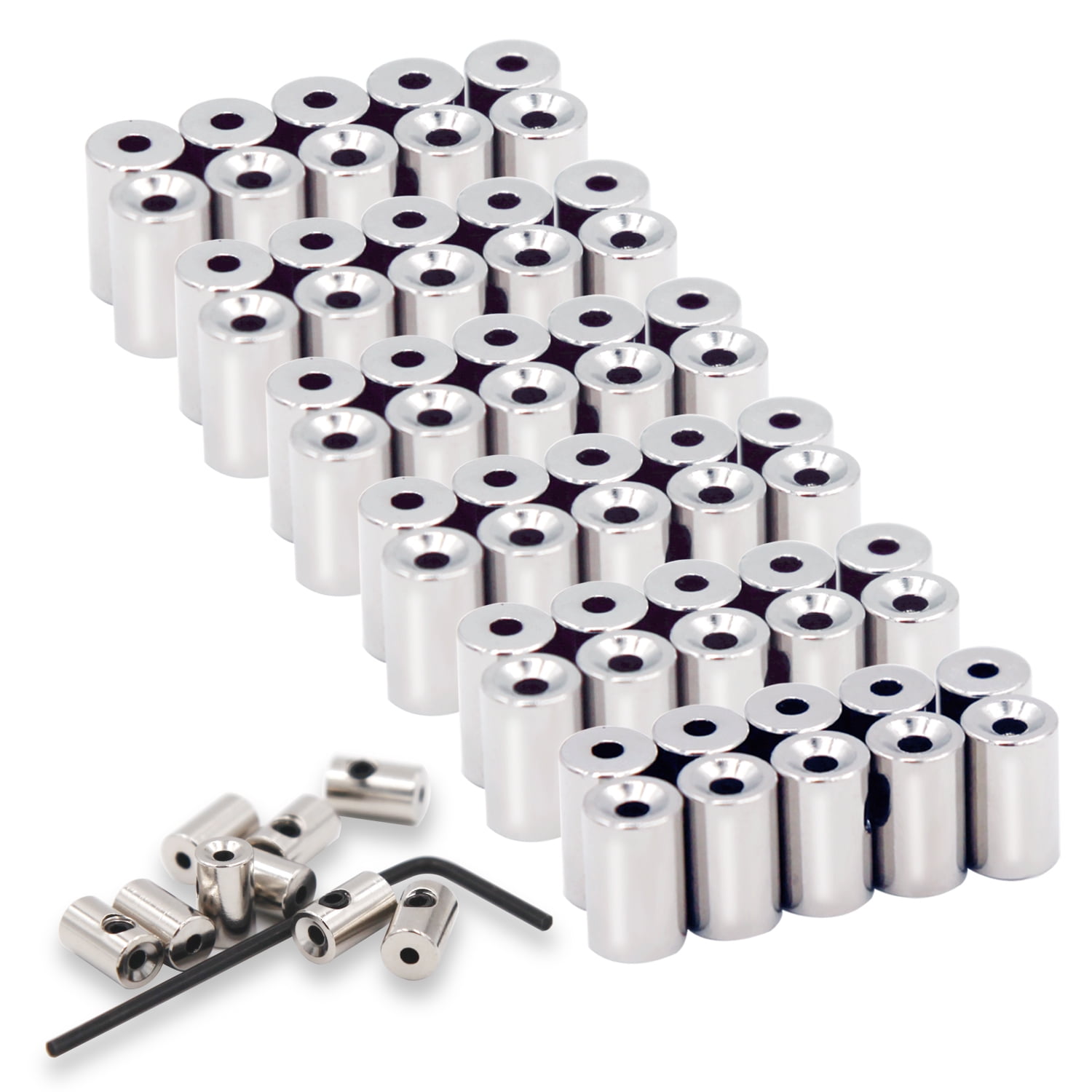 EuTengHao 60 Pieces Pin Keepers Pin Locks Pin Backs Locking Clasp ...